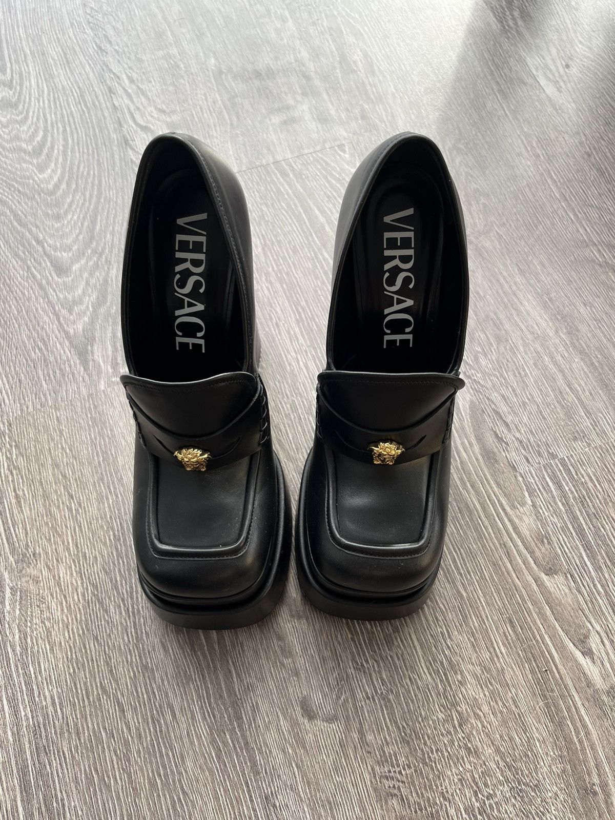 Versace Versace Platform Loafers | Grailed