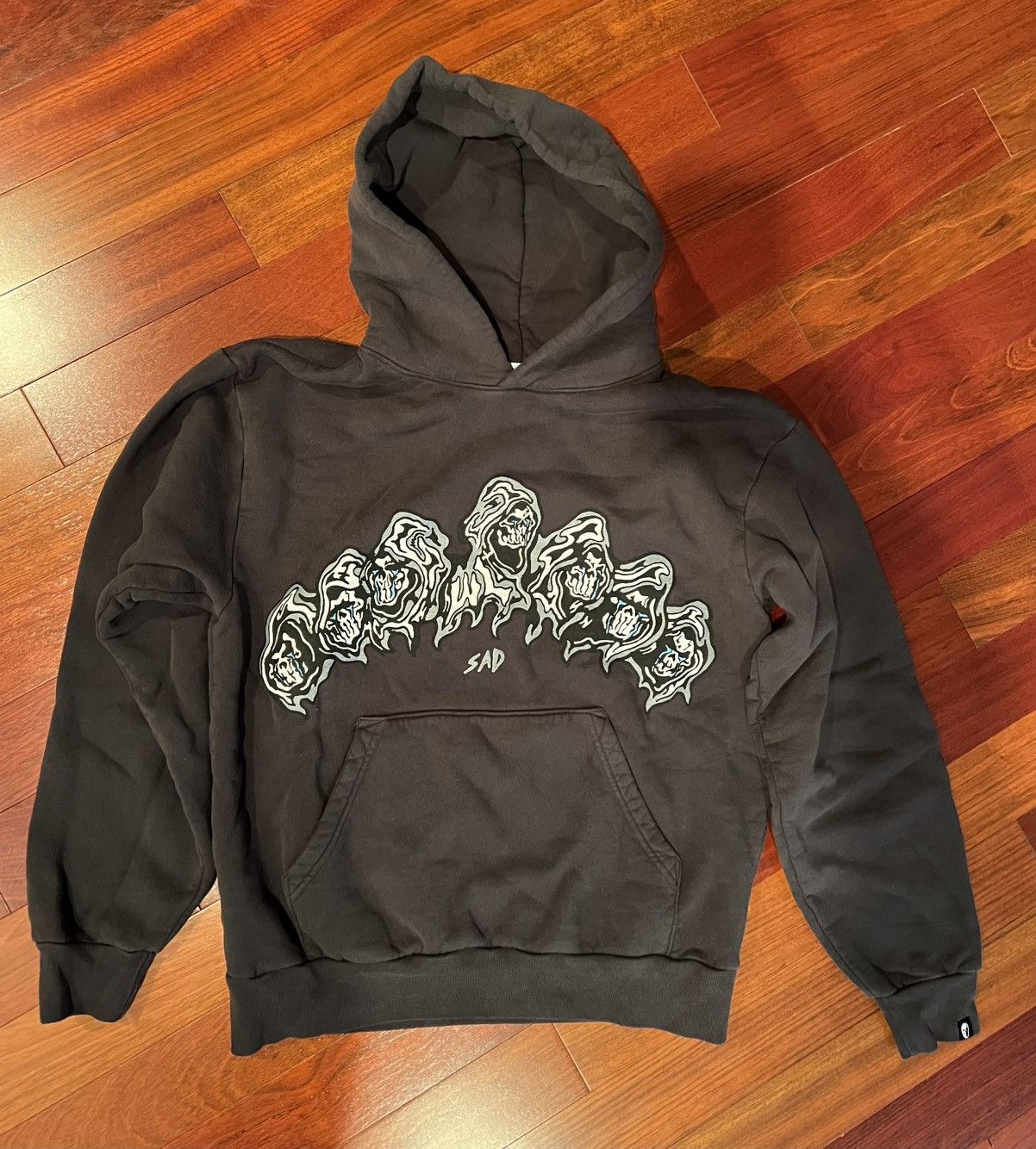 Warren Lotas Warren Lotas Crying Reaper Hoodie M | Grailed