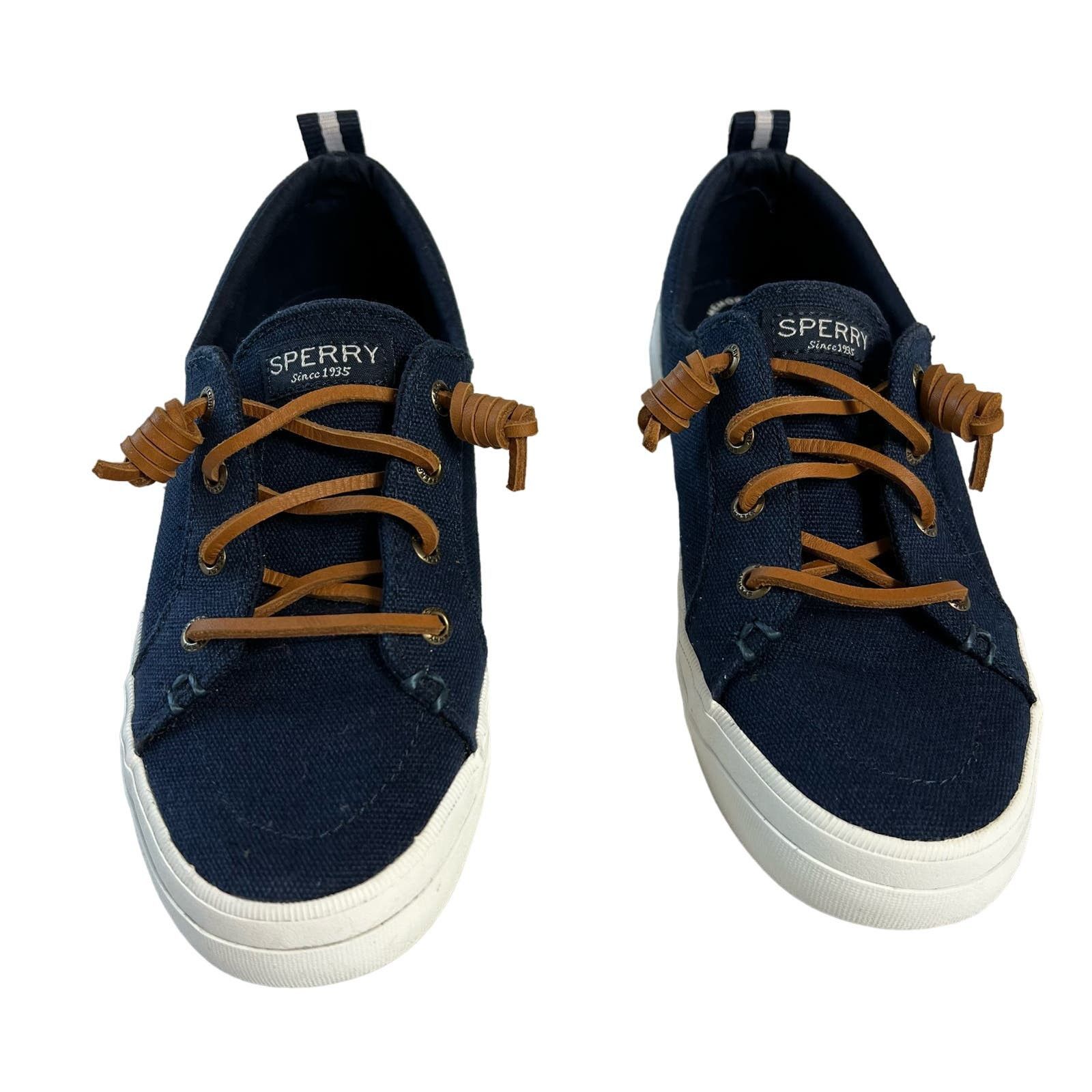 Sperry Sperry Top Sider Crest Women's 6 Navy Blue Boat Shoes | Grailed