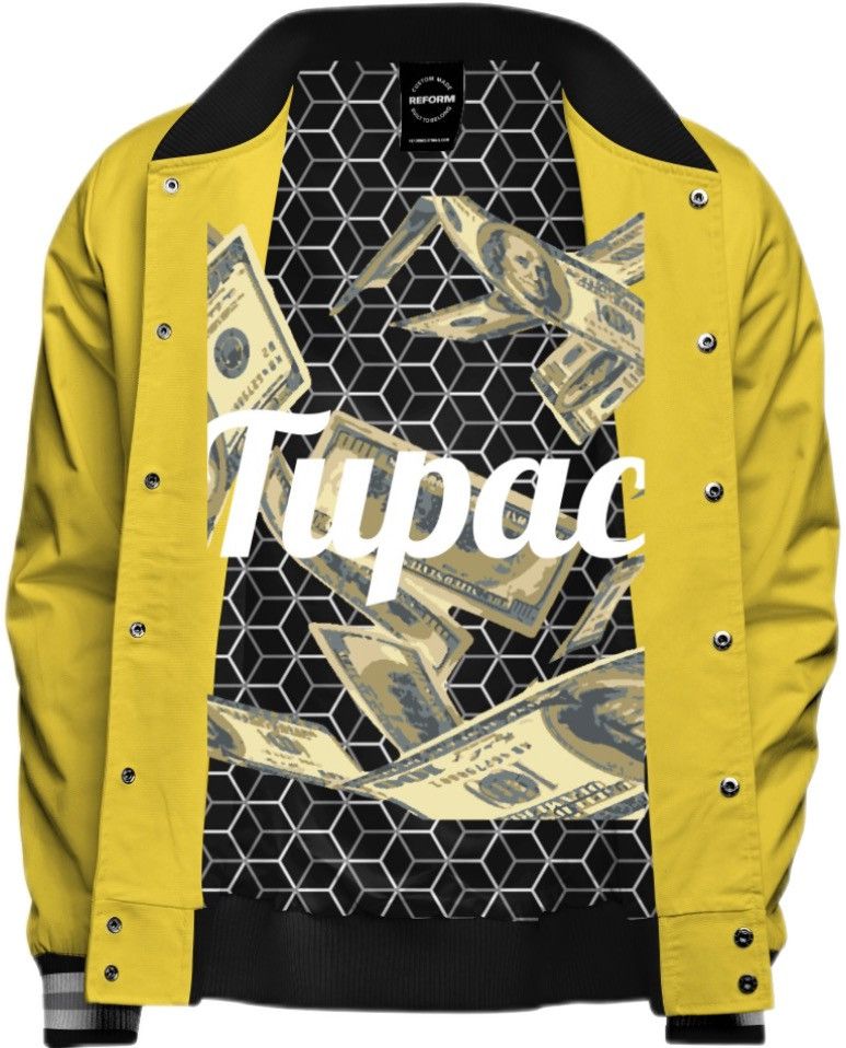 Other Unisex Tupac Letterman Jacket | Grailed