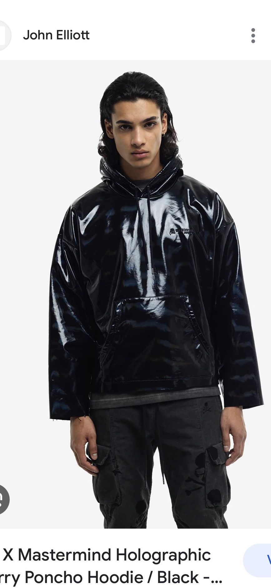 John Elliott × Mastermind Japan John elliott X mastermind holographic ...