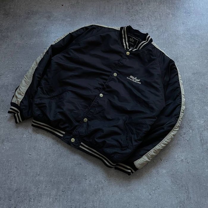 Vintage Alpha Industries Big Back Logo | Grailed