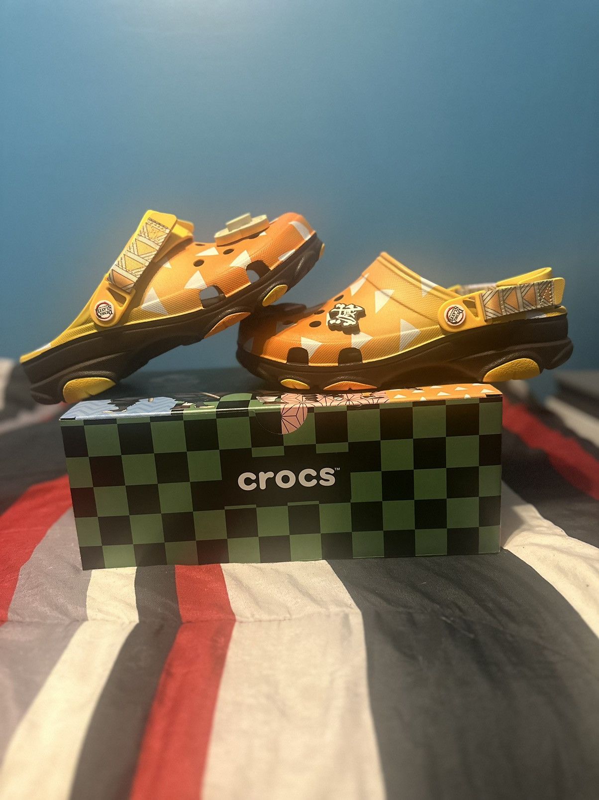 Crocs Demon Slayer X Crocs - Zenitsu Size 9 Men’s New With Box | Grailed