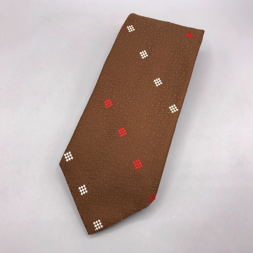 Vintage Authentic Classic Wide Polyester Tie Neckwear in Traditional 3 ...