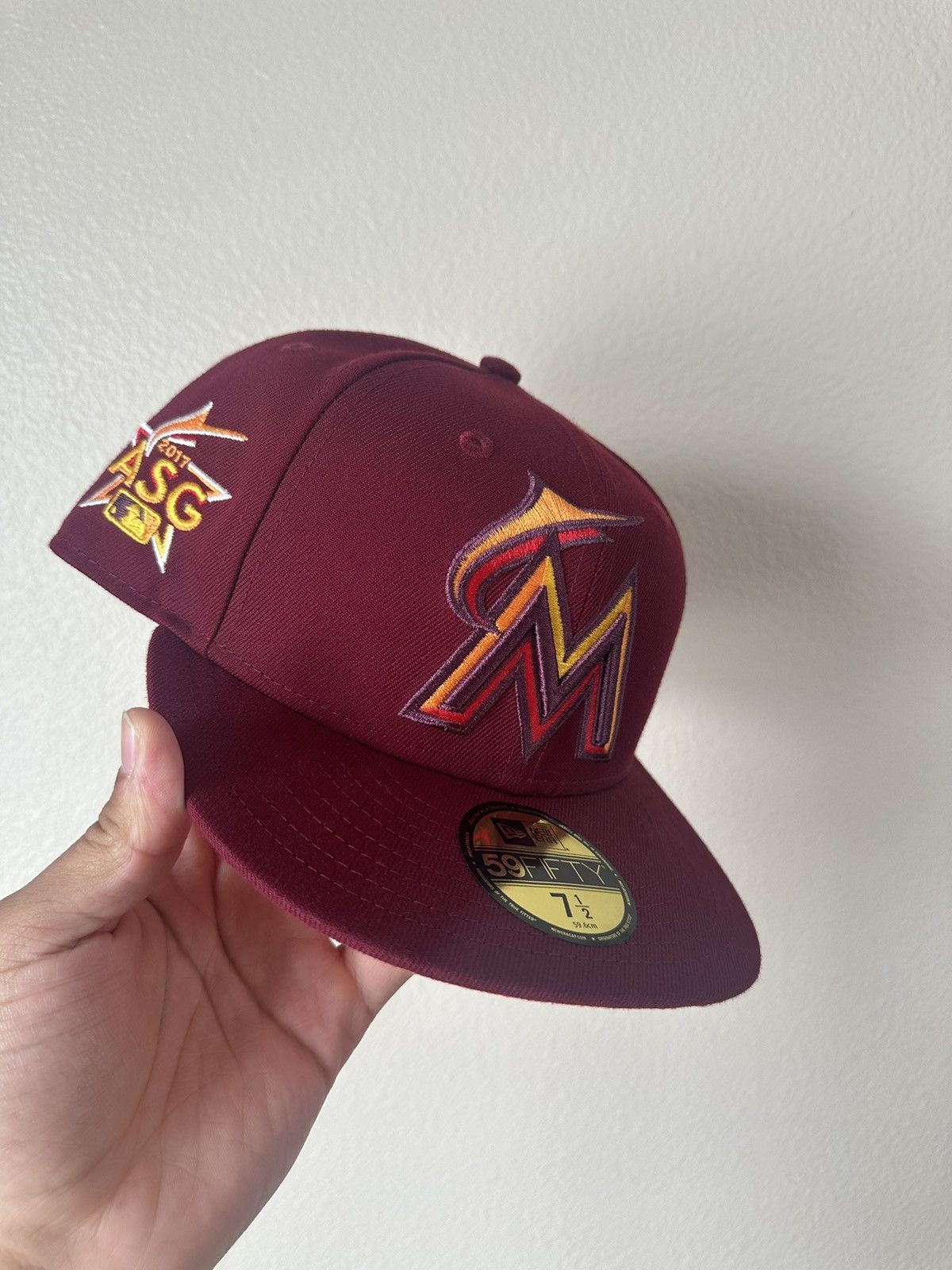 Hat Club × MLB × New Era Miami Marlins Fitted Hat Club Badlands ...