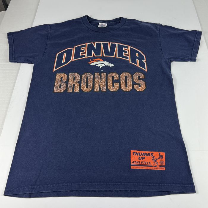 Vintage VTG 90s NFL Denver Broncos Football Shirt Faded Arch Logo | Grailed