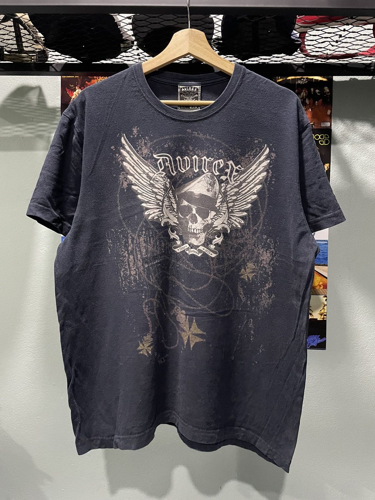 Avirex Vintage Avirex Skull Seditionaries Cyberpunk Tee | Grailed