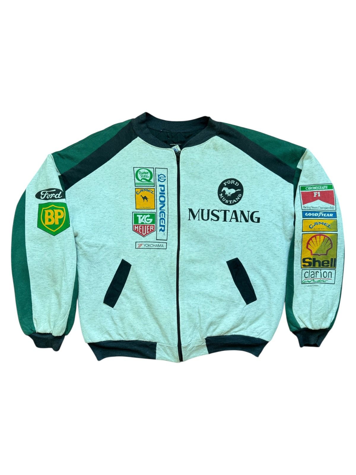 Formula 1 VERY RARE VINTAGE JACKET FORD MUSTANG RACING TEAM FORMULA 1 ...