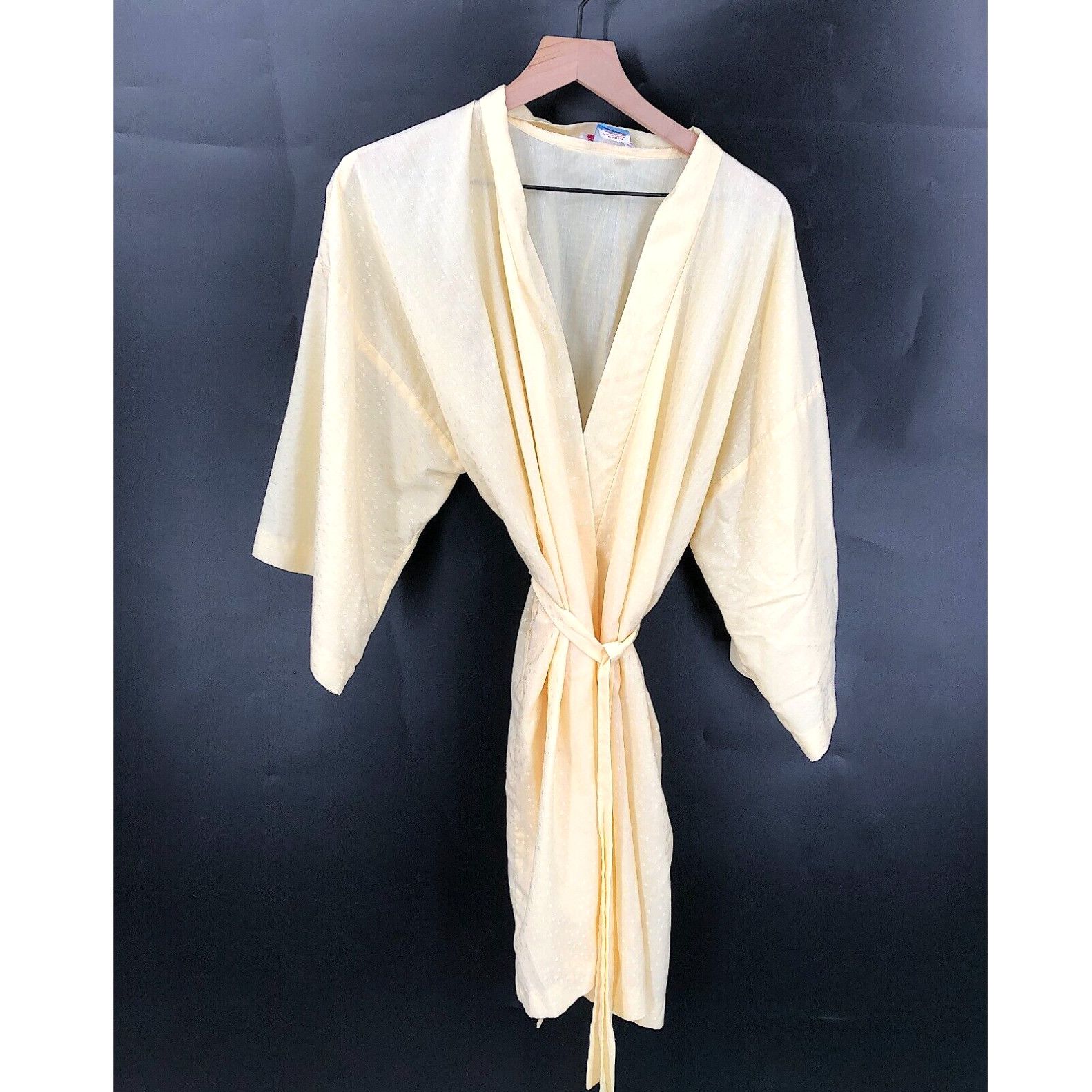 Buttero 70s vintage Evelyn Pearson dressing kimono sleeve bath robe ...