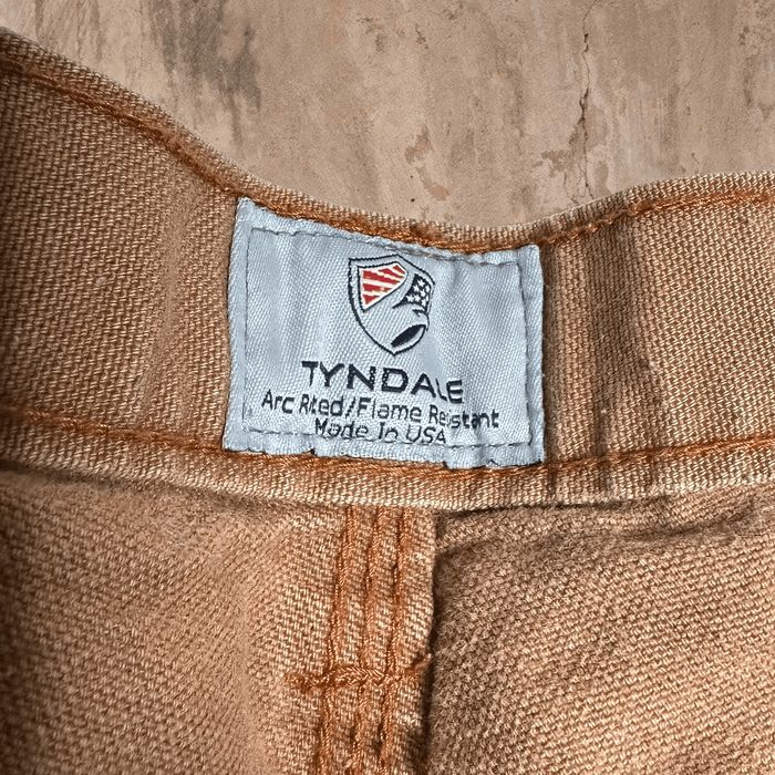 Vintage Tan Tyndale Carpenter Pants Baggy Fire Resistant Made in USA ...