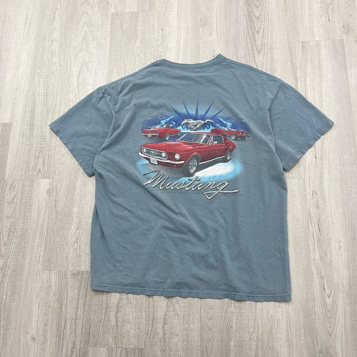 Vintage Vintage 90s Ford Mustang Muscle Car Shirt Size Extra Large Grailed 
