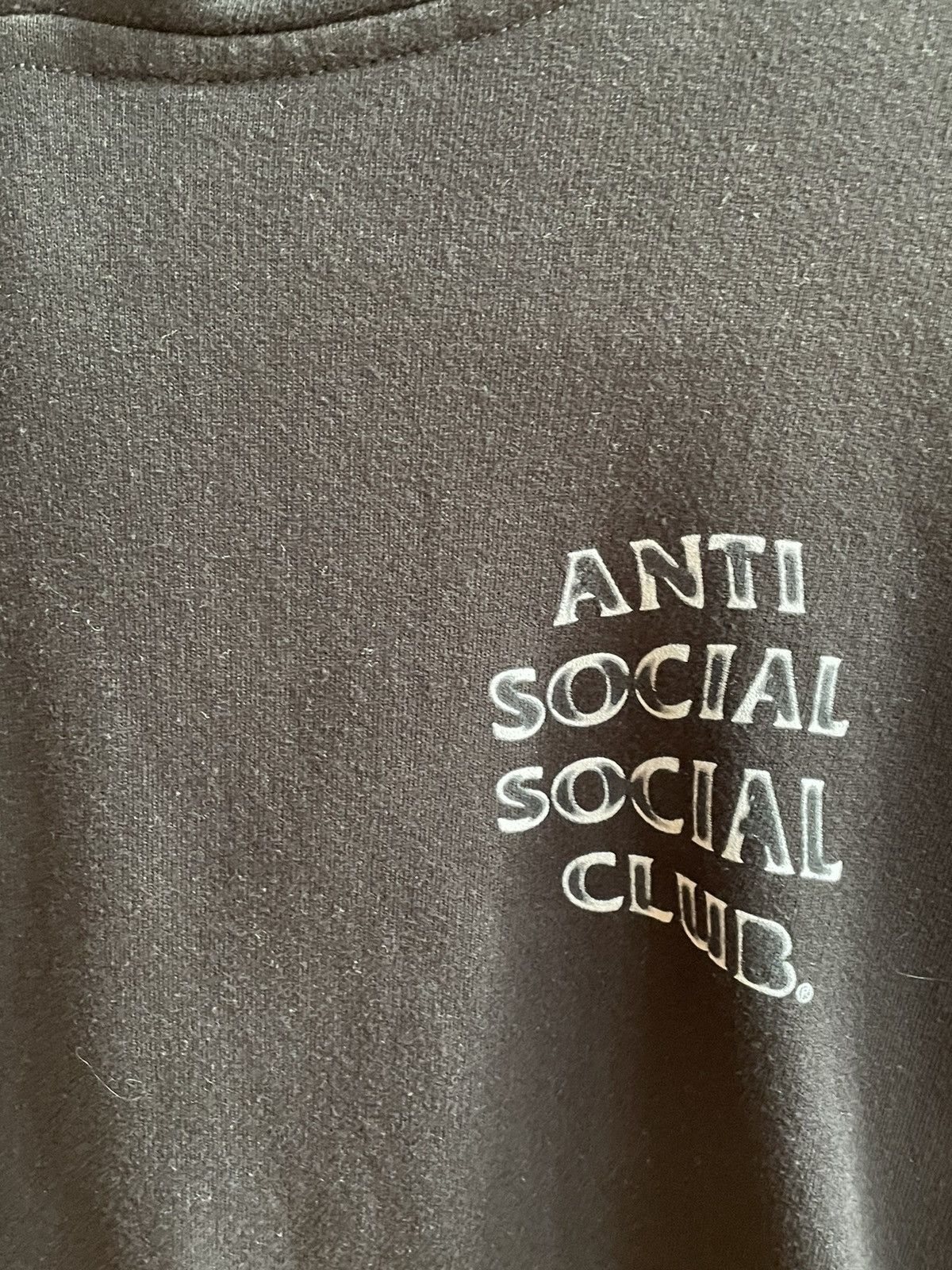 Anti Social Social Club ASSC smoke logo hoodie | Grailed