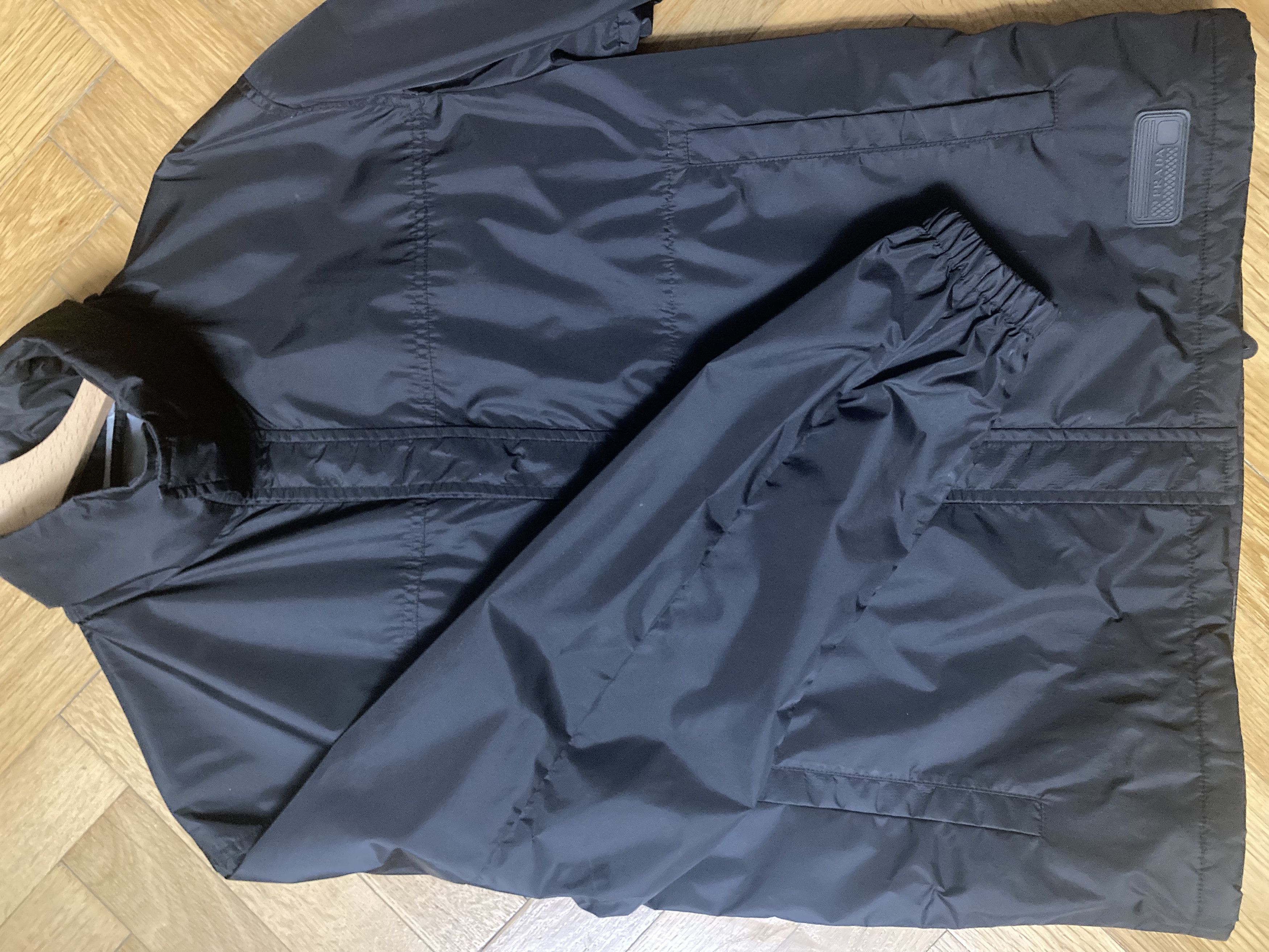 Prada Linea Rossa Bonded Nylon Jacket | Grailed