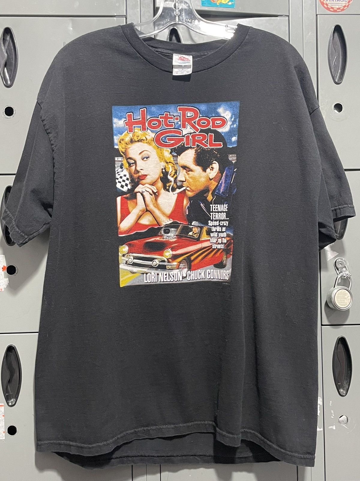 Art × Movie × Vintage 2003 Hot Rod Girl movie promo poster 1956 50’s ...