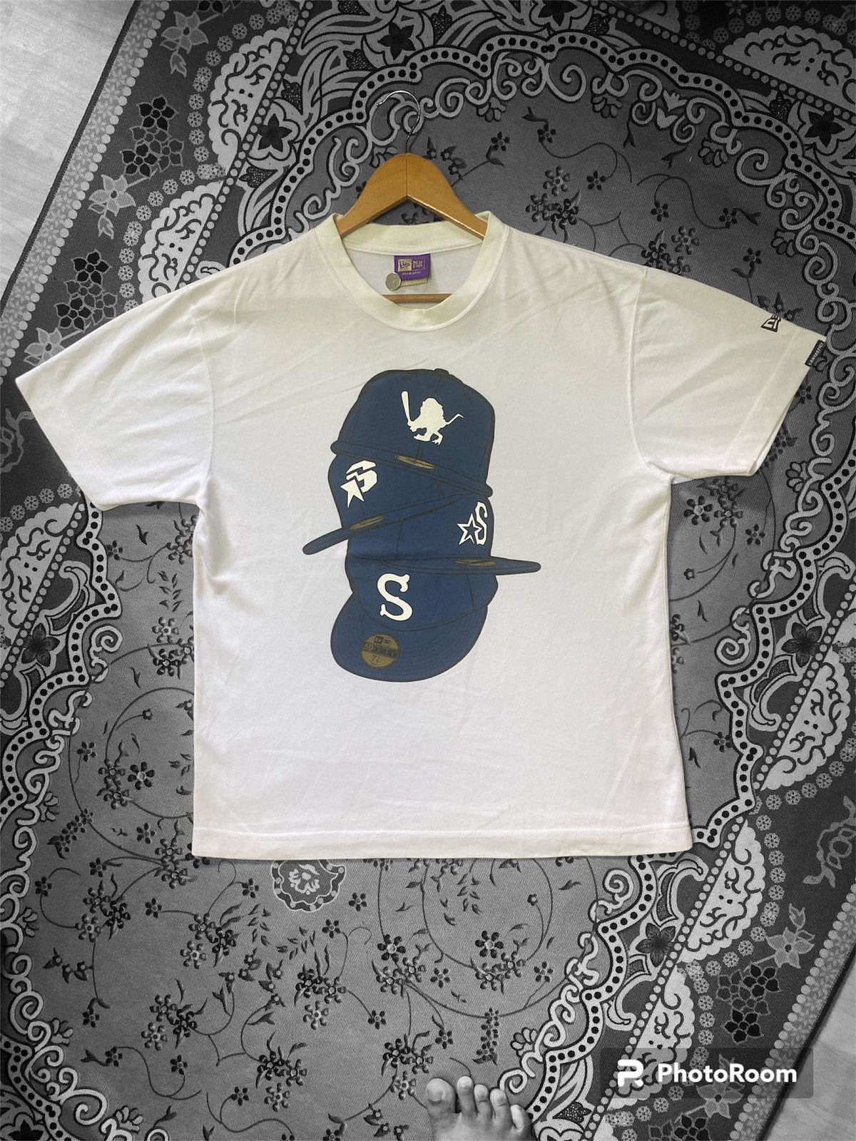 Japanese Brand × New Era × Vintage RARE SARU SANTASTIC X NEW ERA CAP ...
