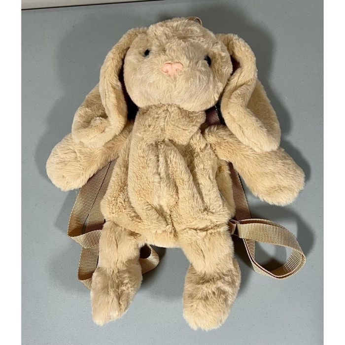 Vintage Bunny Rabbit Stuffed Animal Bag Pocketbook Purse Backpack 🐰 ...