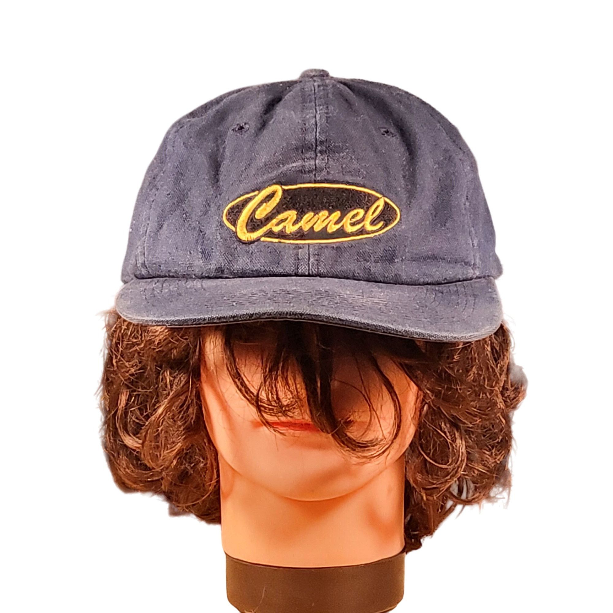 Camel Vintage Camel Cigarette Cap Adjustable Strap RARE 90s Blue B | Grailed
