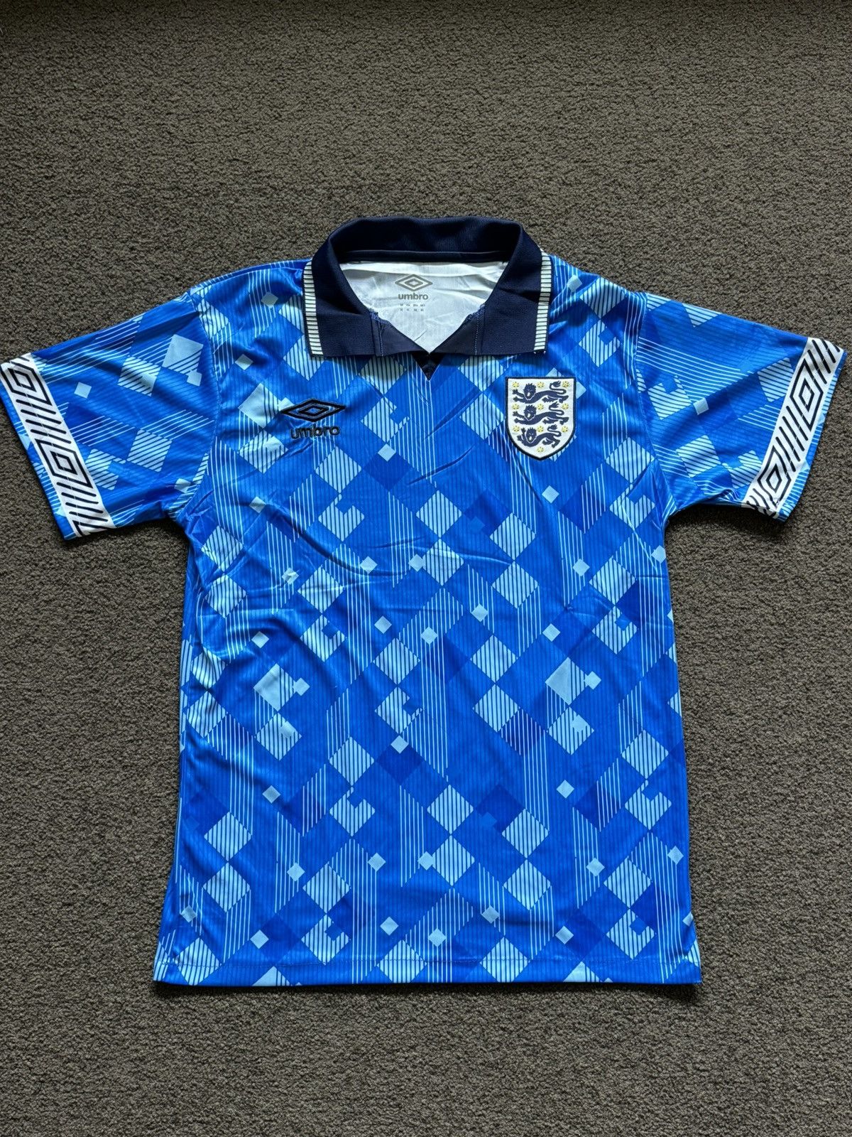 Umbro Vintage 1990 England Football Jersey | Grailed