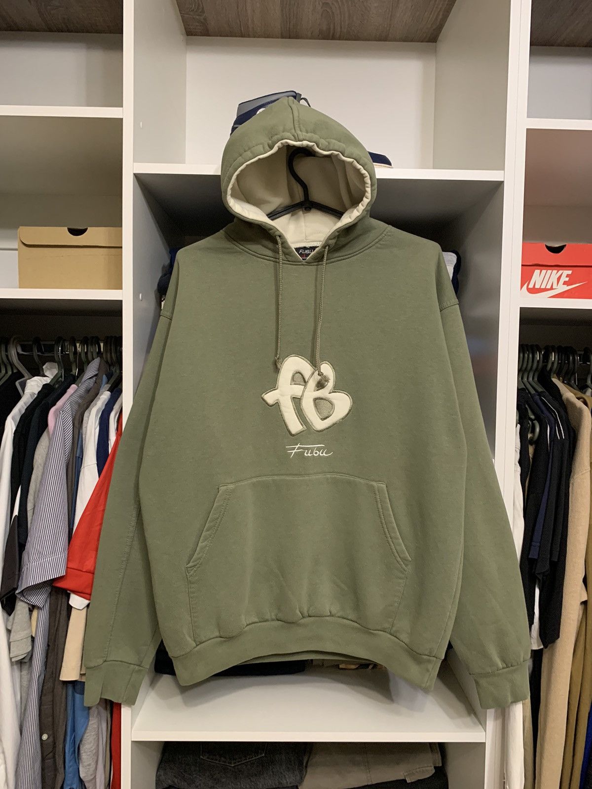 Fubu × Streetwear × Vintage Vintage Fubu Big Logo Hoodie | Grailed