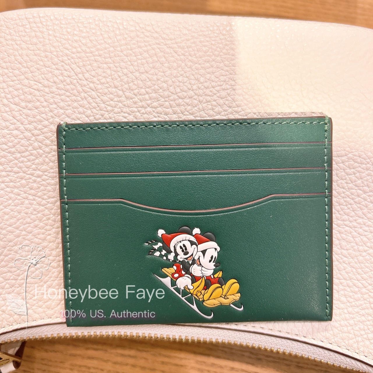 Coach Disney X Coach Slim Id Card Case With Winter Motif | Grailed