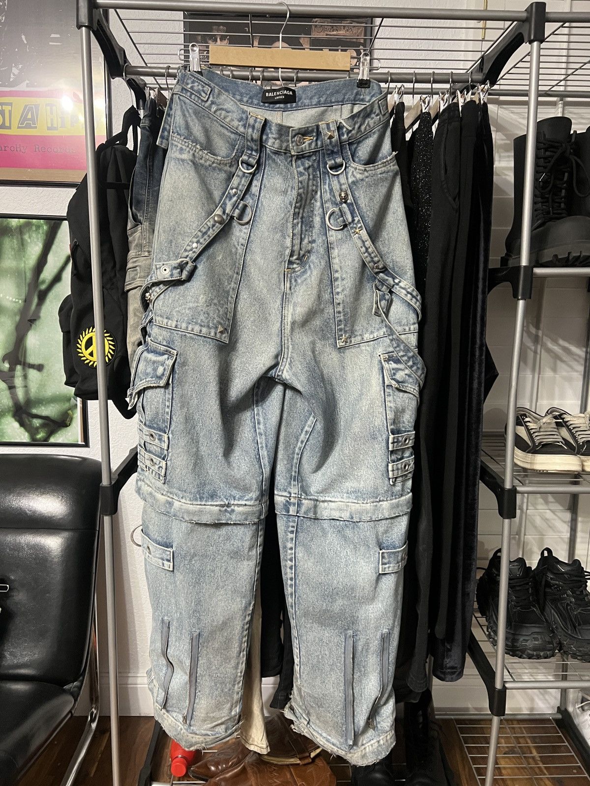 Balenciaga Balenciaga Blue Raver Jeans | Grailed