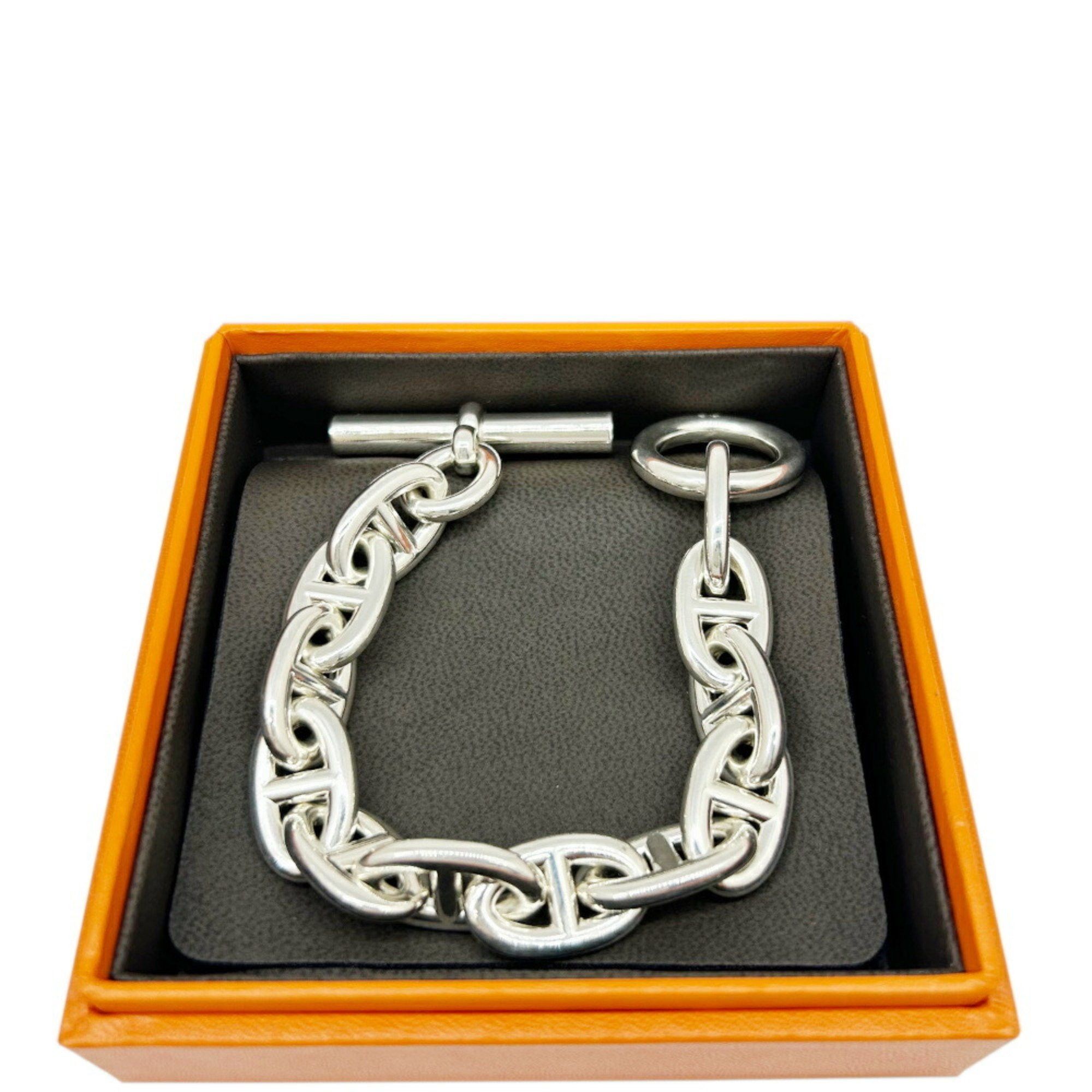 Hermes HERMES Chaine d'Ancre TGM 12 links SV925 silver Hermes HERMES Chaine d'Ancre TGM 12 links SV925 silver