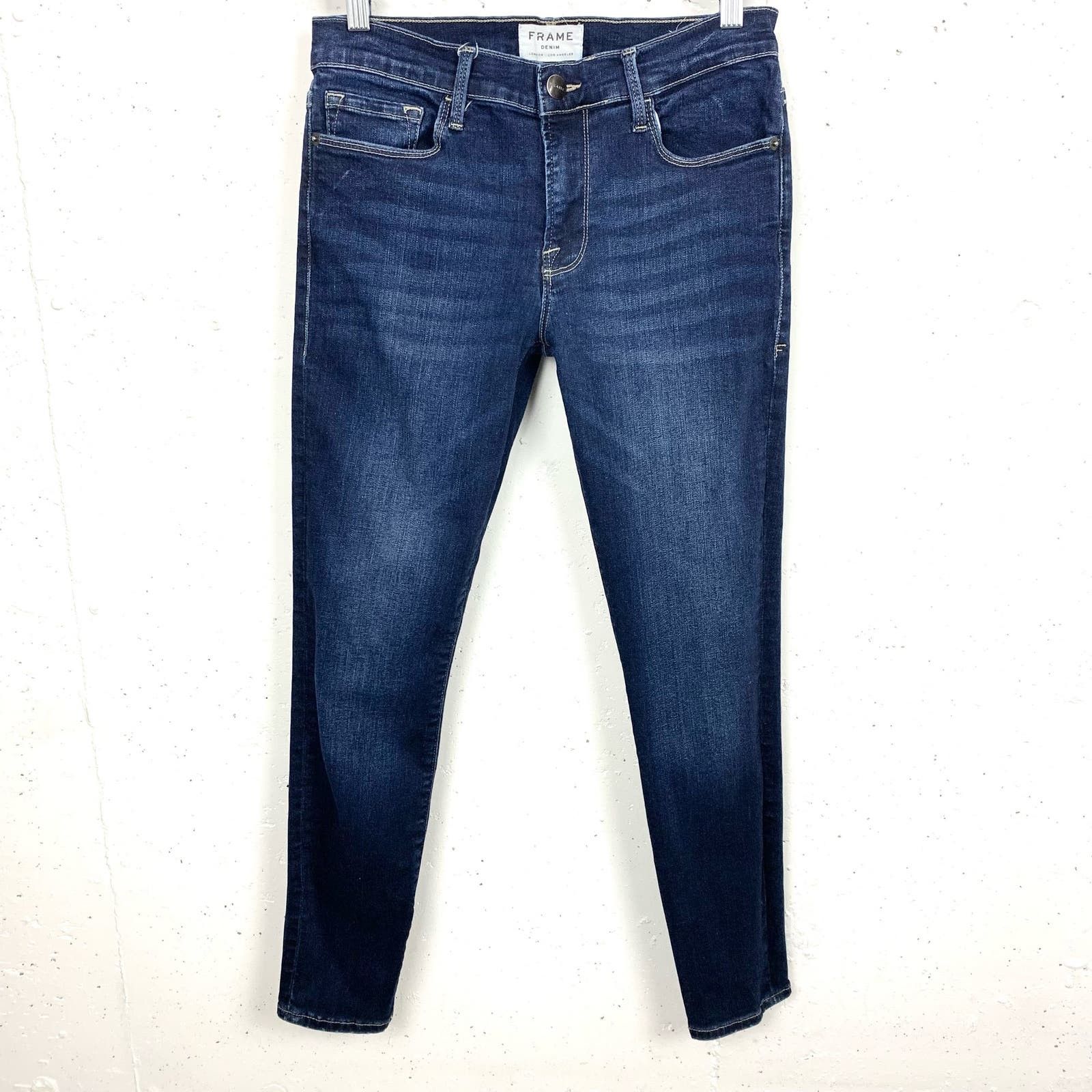 Frame Frame Le Skinny De Jeanne Crop Denim Jeans Stretch Size 27 | Grailed