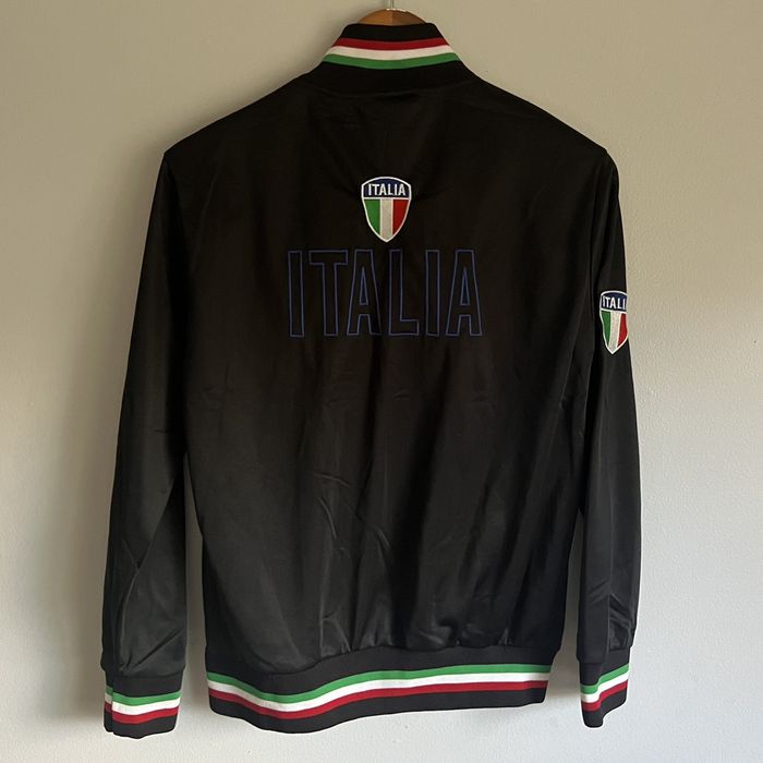 Vintage Vintage Black Italia Track Jacket | Grailed