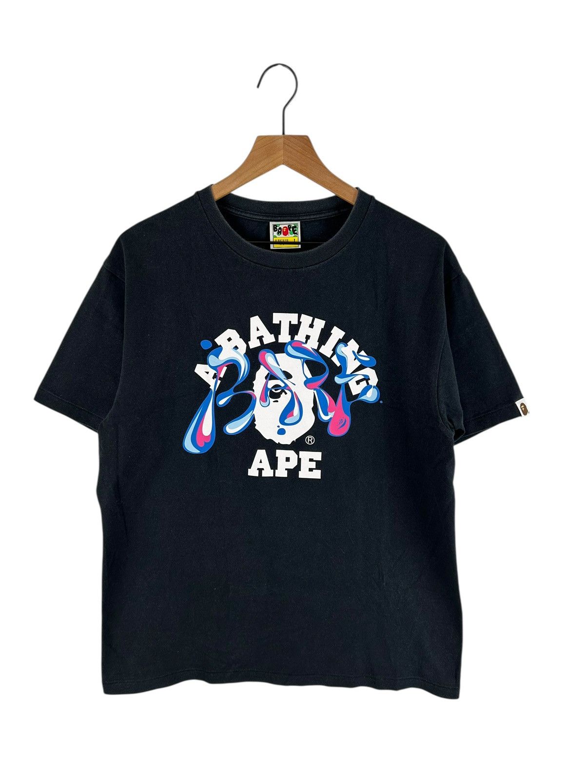 Bape 2022 Bape Marble Camo Collage Logo Print T-Shirt | Grailed