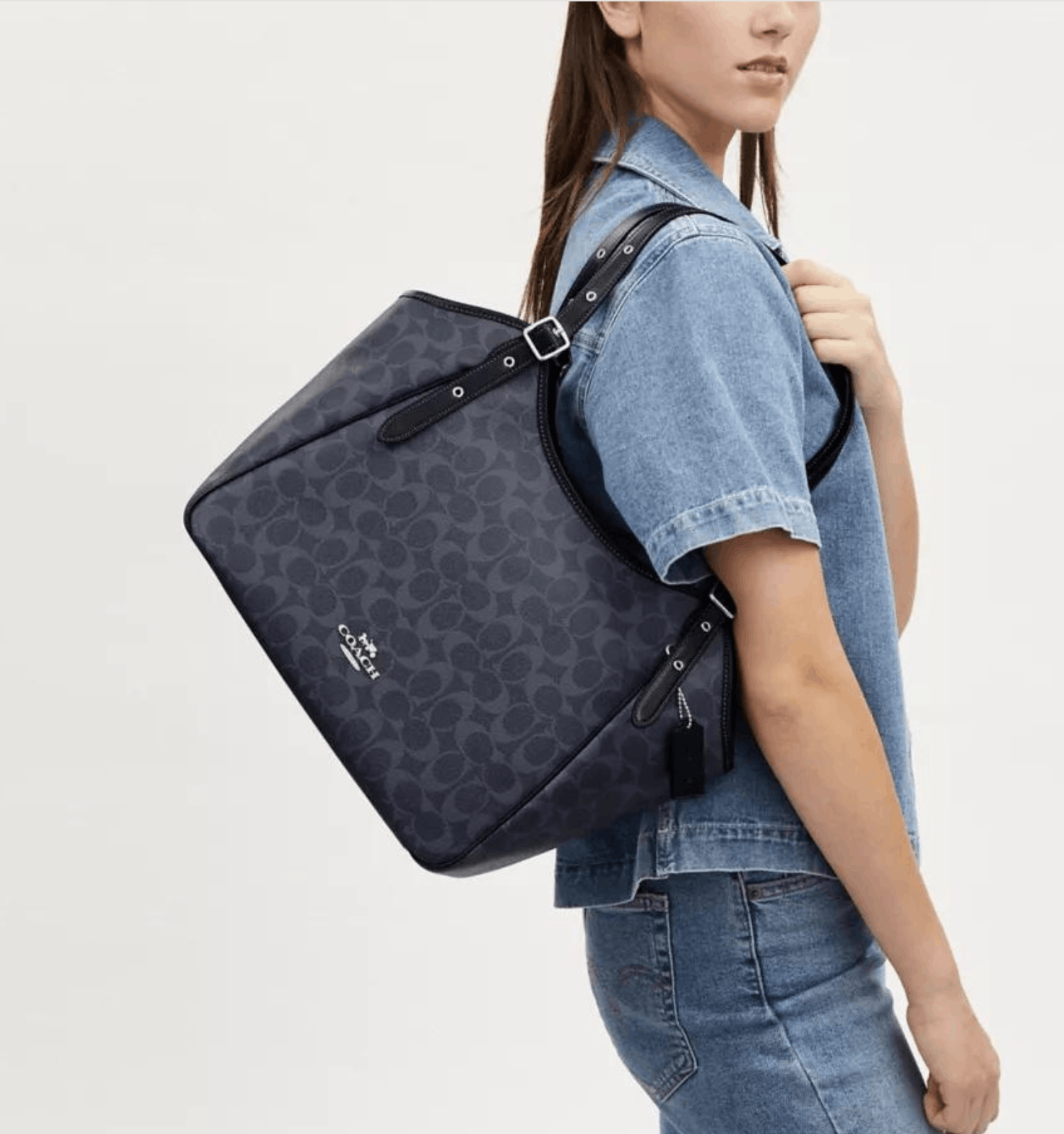 Coach Meadow Shoulder Bag In Signature Canvas CM076 | Grailed