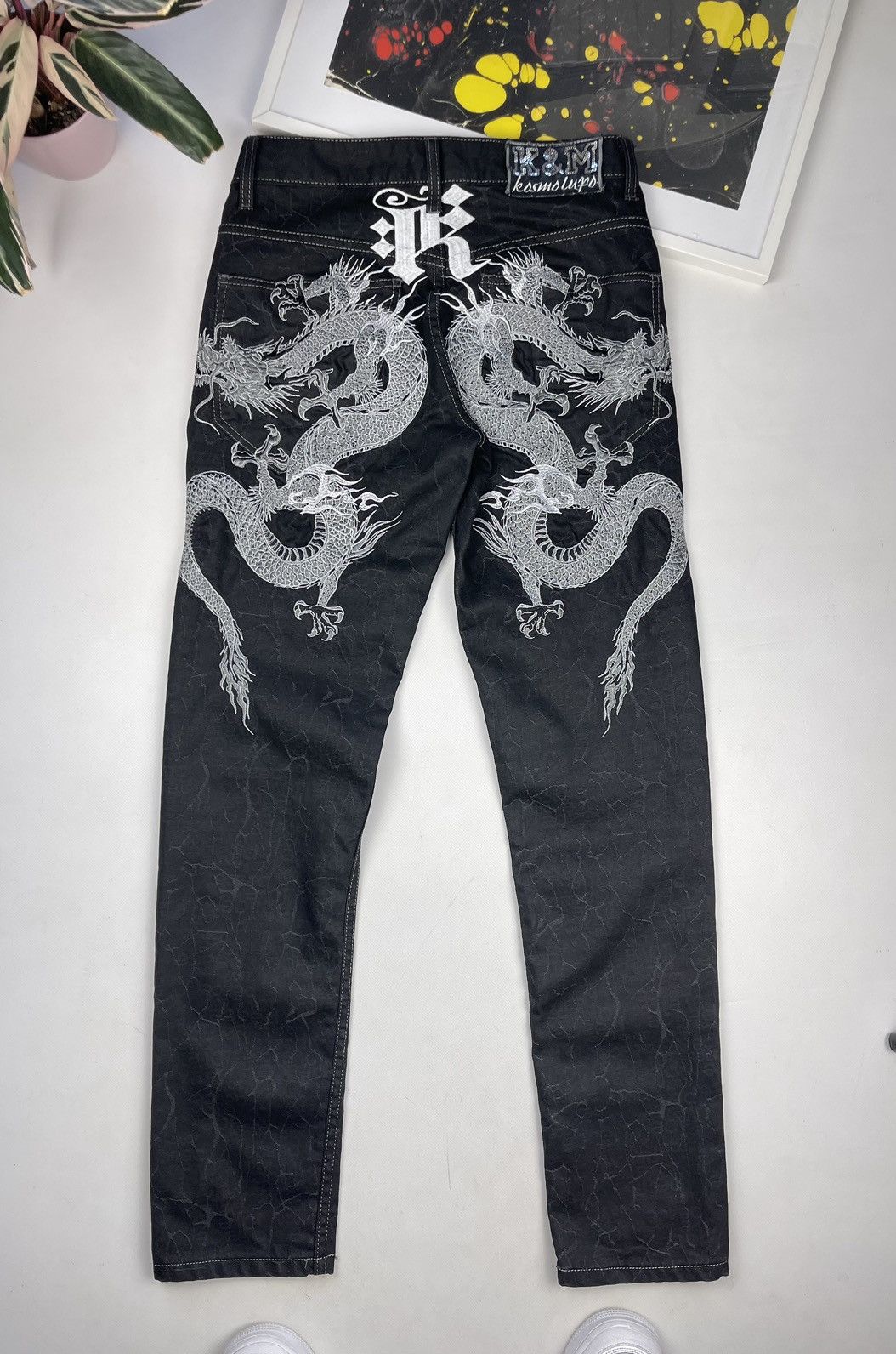 Japanese Brand Japanese brand vintage denim pants dragon Evisu style ...