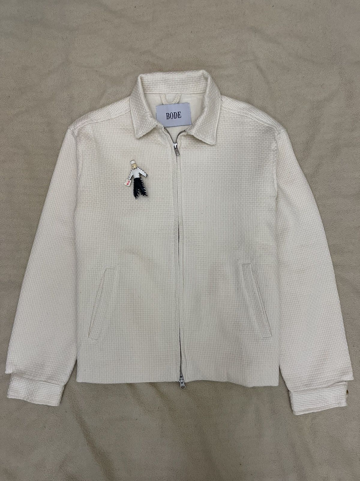 Bode BODE ”doll” zip-up | Grailed