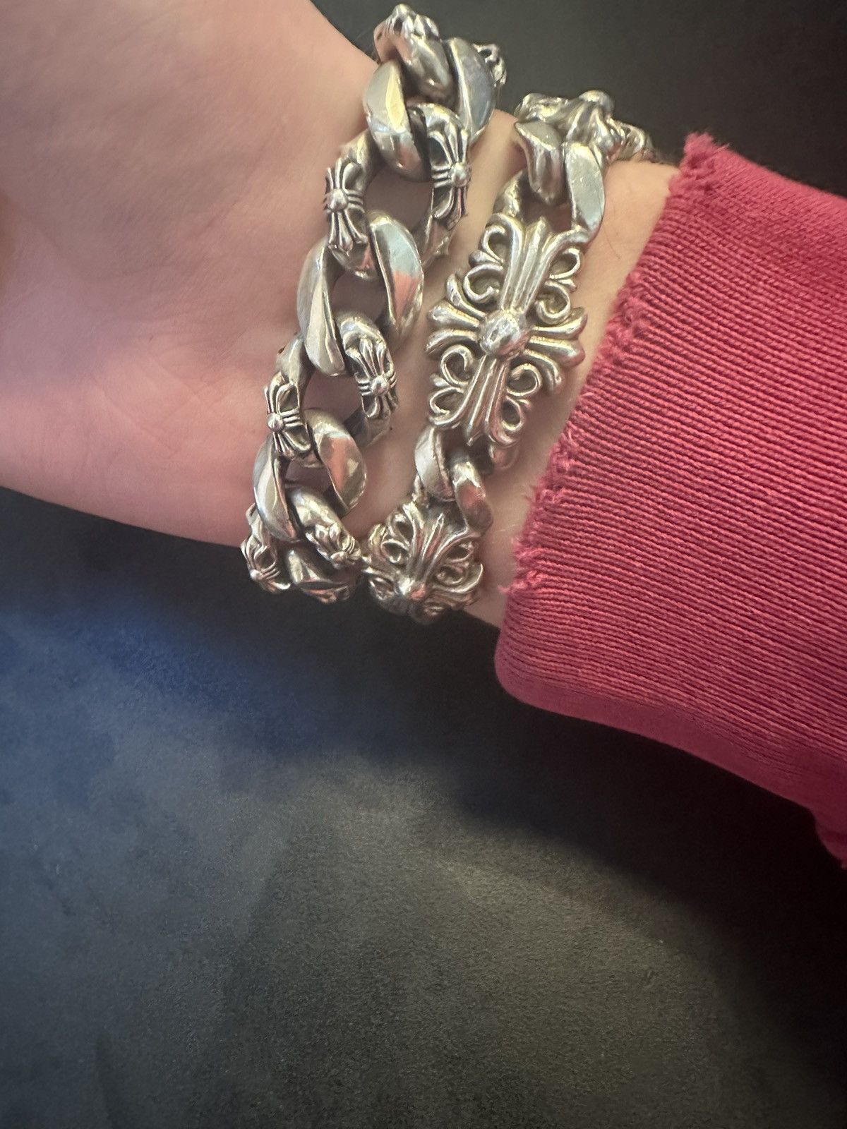 Chrome Hearts Chrome Hearts Keeper Link bracelet | Grailed