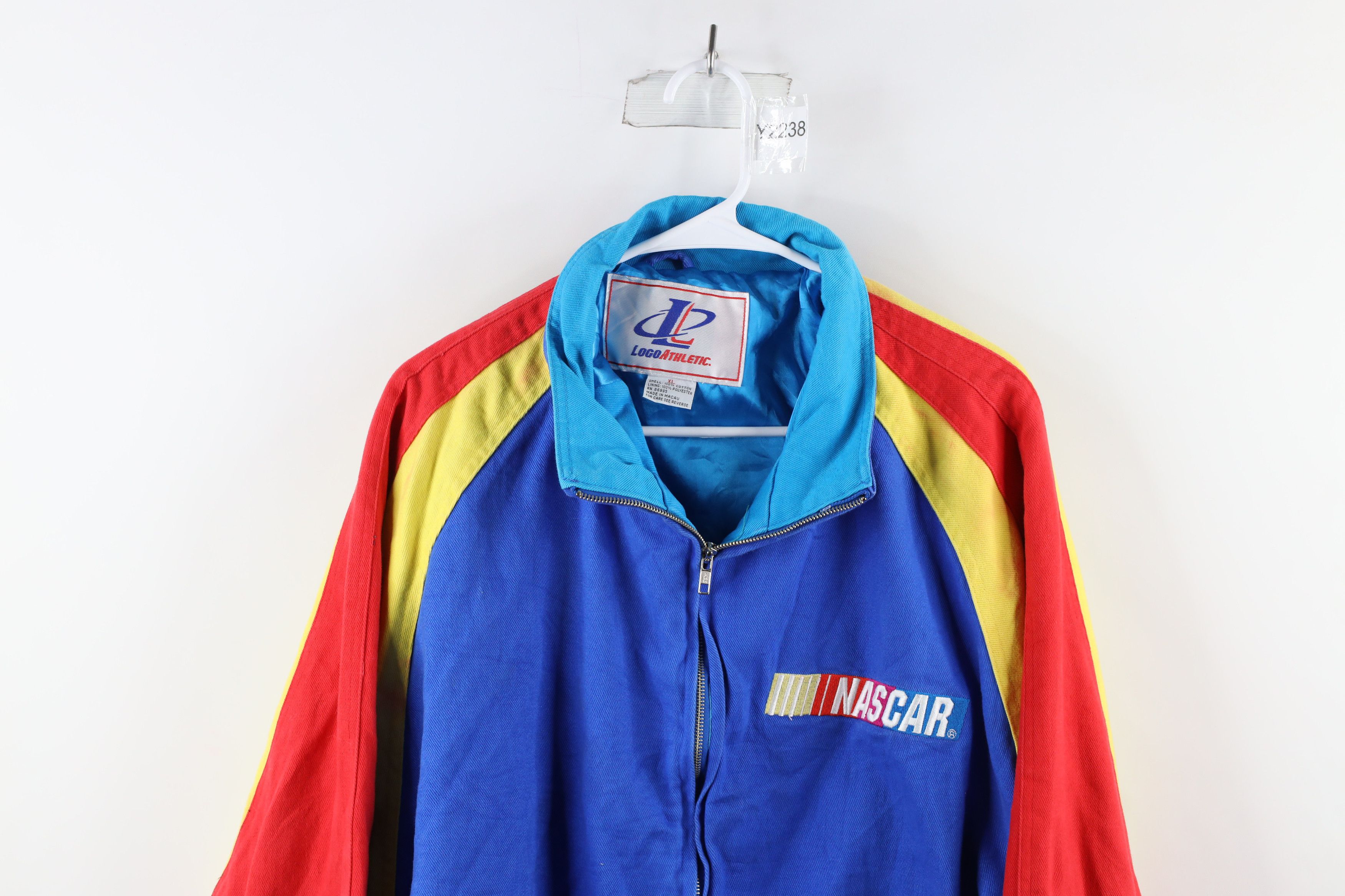 Vintage Vintage 90s NASCAR Lined Spell Out Racing Pit Crew Jacket | Grailed