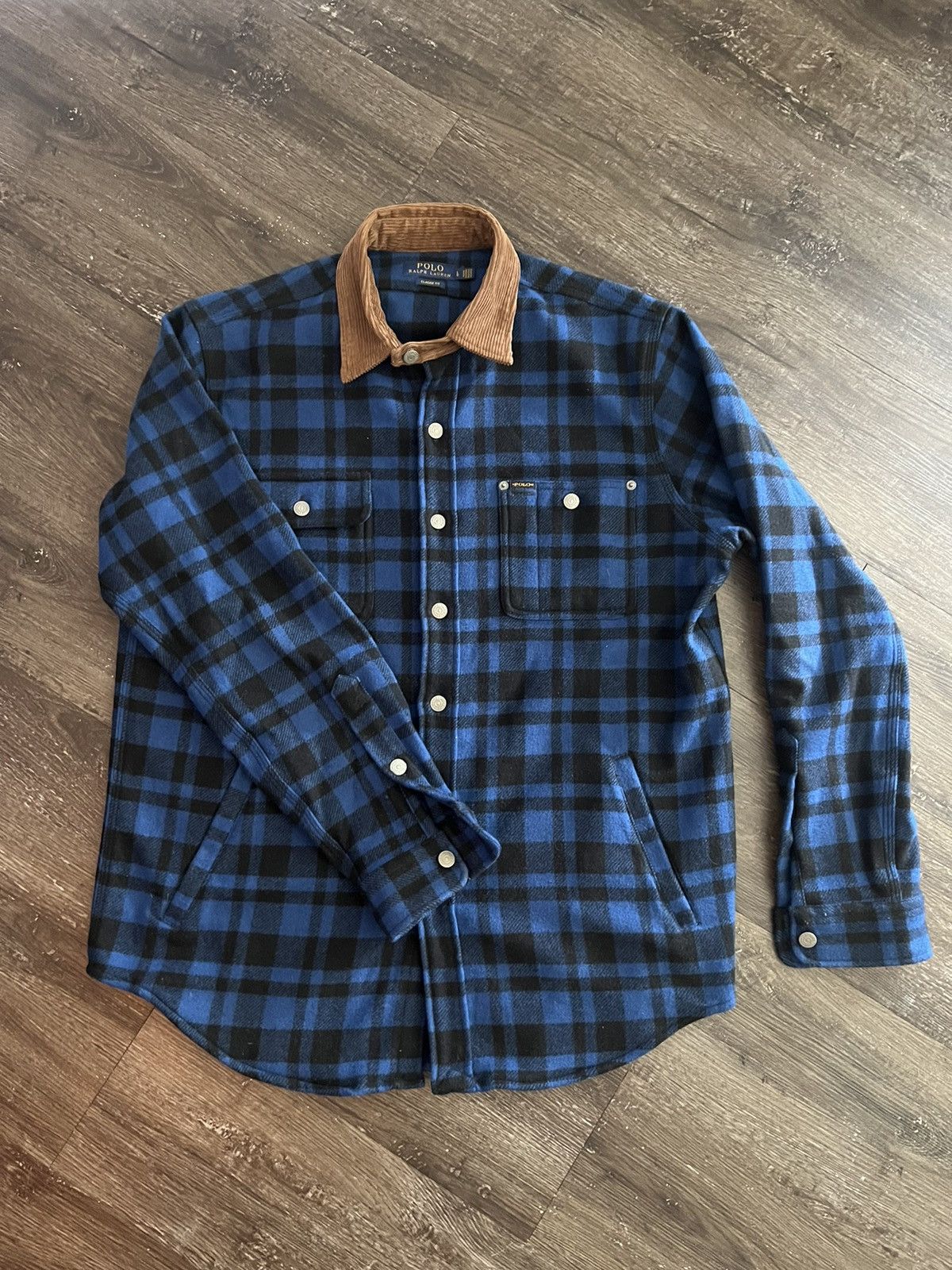 Polo Ralph Lauren × Ralph Lauren Polo Ralph Lauren Flannel Shirt Blue ...