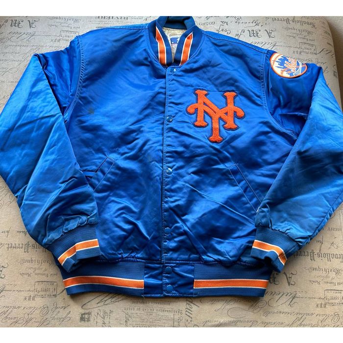 Starter Vintage Starter New York Mets Satin Jacket | Grailed