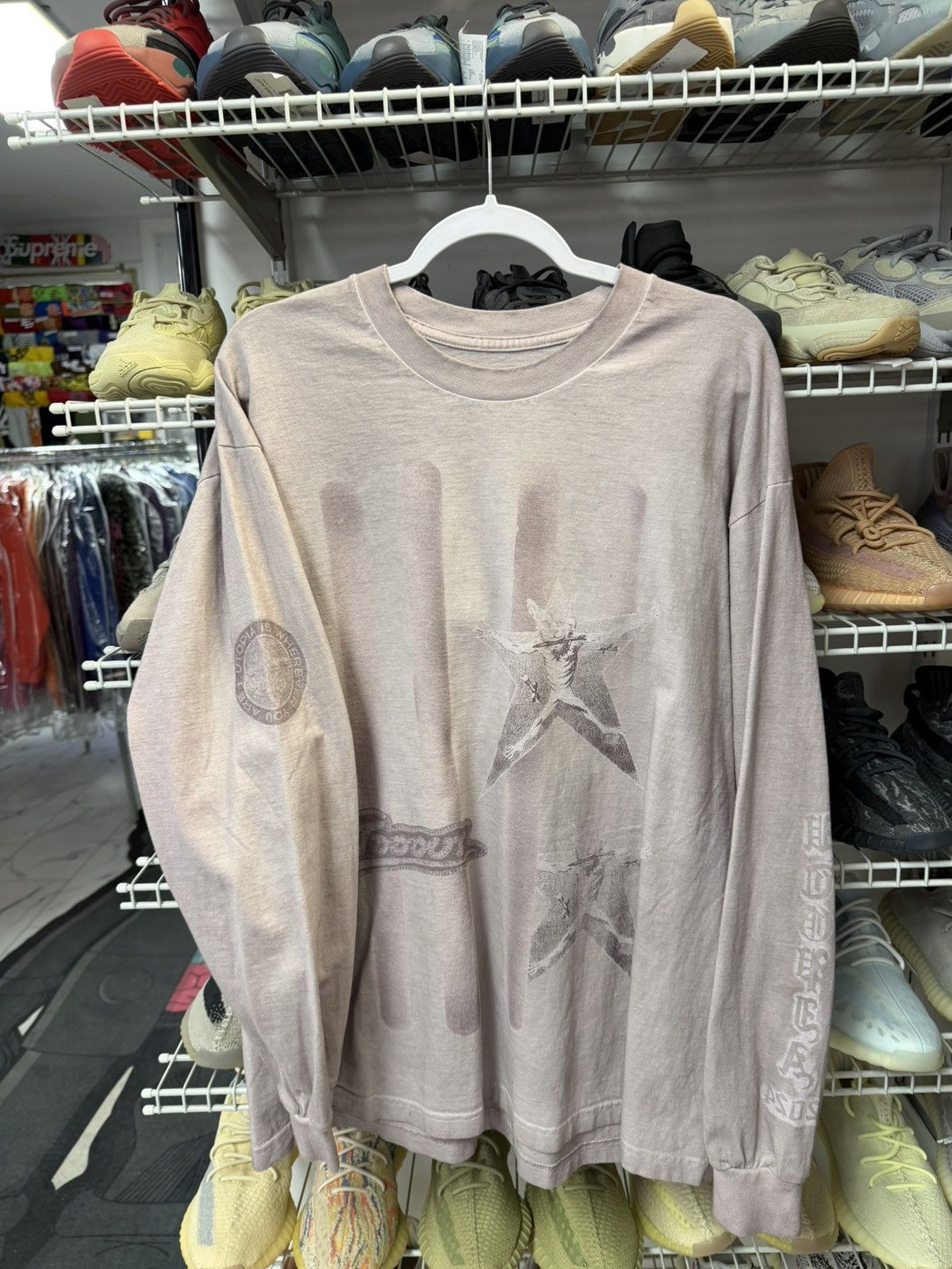 Travis Scott Cactus Jack MSG Exclusive Long Sleeve Utopia Tour Tee ...