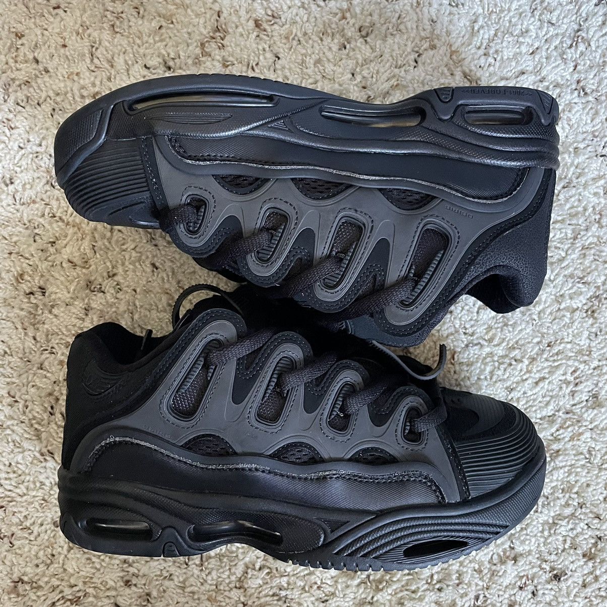 Osiris Osiris D3 2001 Black Black Black shoe | Grailed