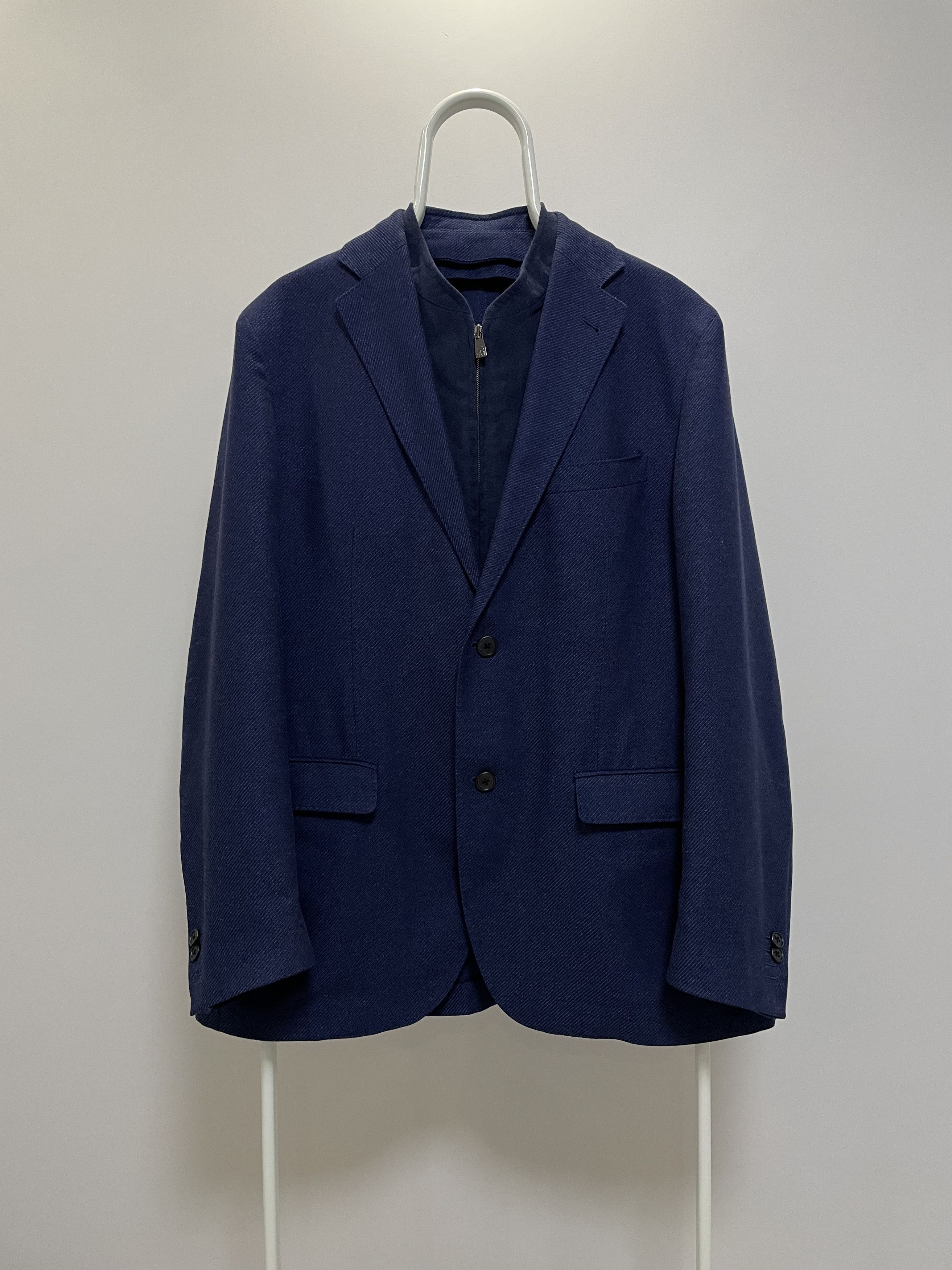 Corneliani CORNELIANI ID Identity Blazer Jacket Sport Coat Silk US 44R ...