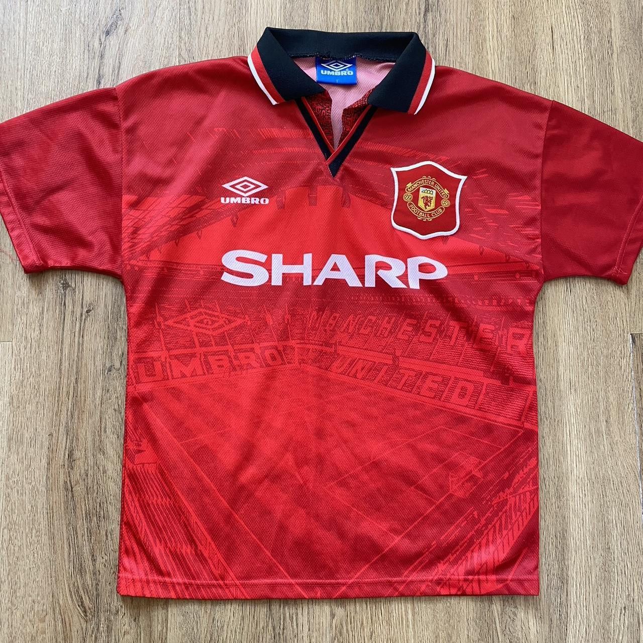 Umbro 1994-96 Manchester United Umbro Football Shirt | Grailed