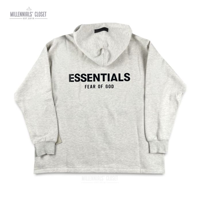 Pacsun Fear of God Essentials Relaxed Tracksuit Light Oatmeal S | Grailed