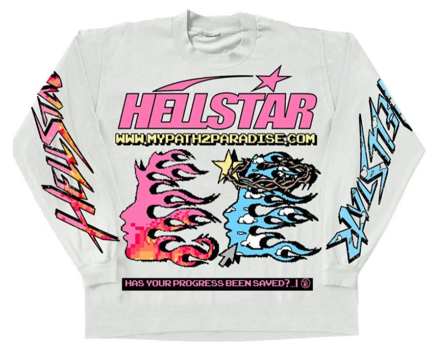 HELLSTAR Hellstar Studios “Pixel” Longsleeve (Capsule 10) | Grailed