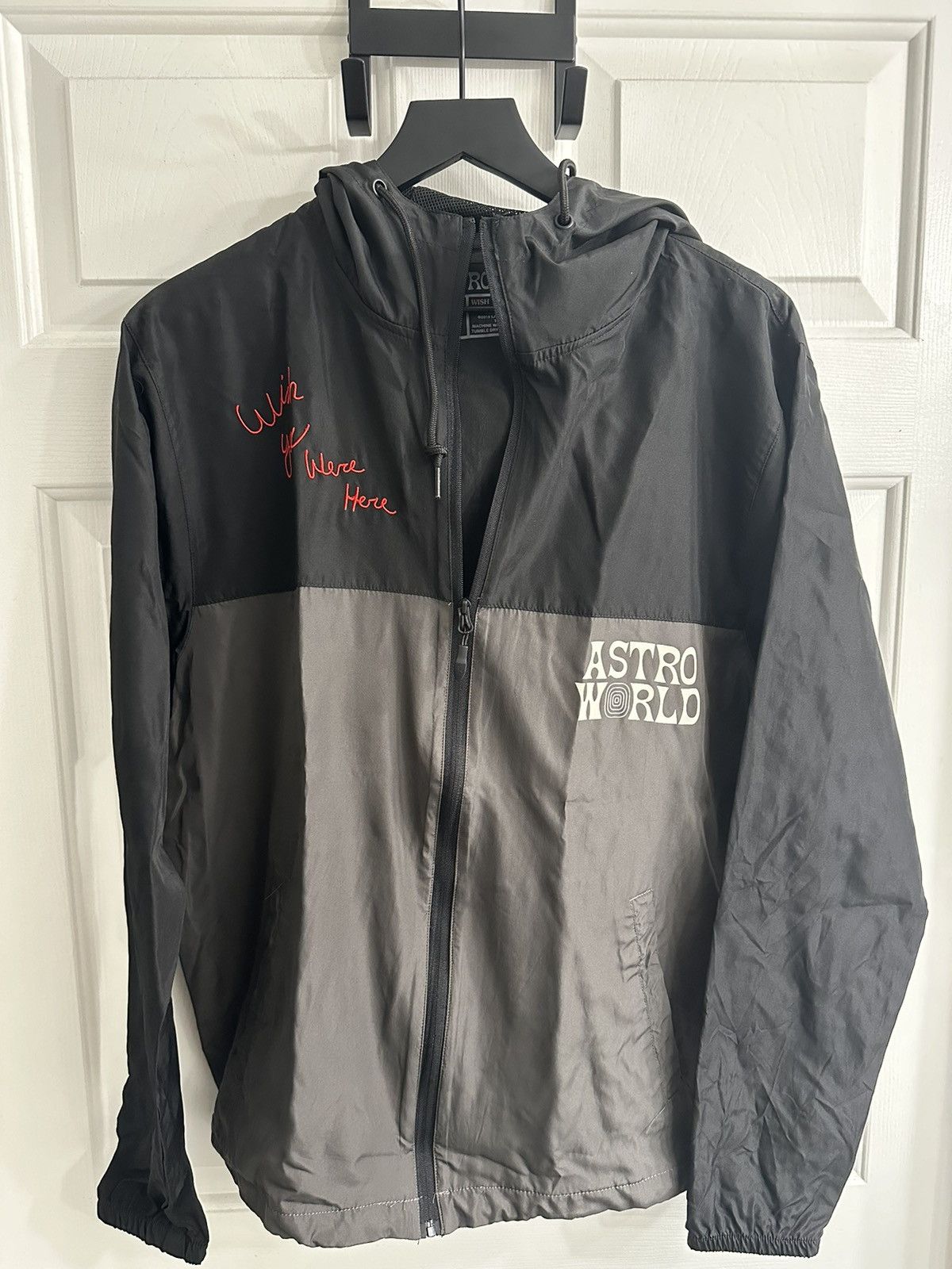 Travis Scott Rare Travis Scott Astroworld Tour Windbreaker Jacket | Grailed