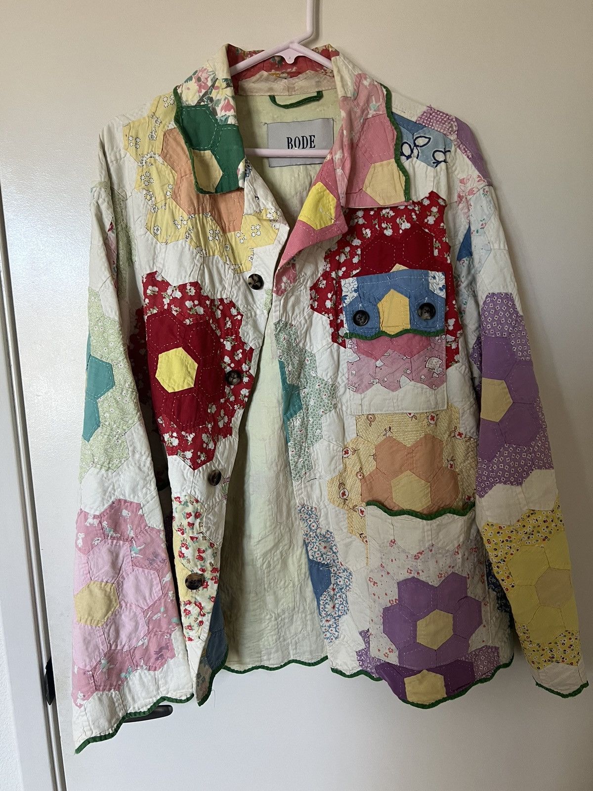 Bode Bode Six Point Quilt Jacket | Grailed