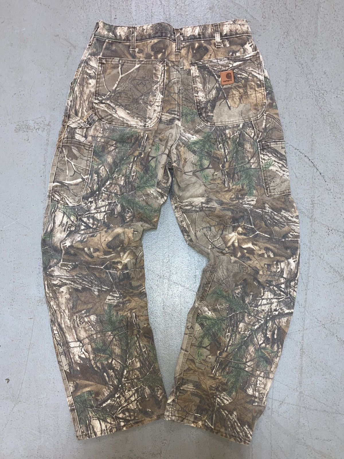 Vintage Crazy Vintage Carhartt Baggy Camo Carpenter Workwear Jeans ...