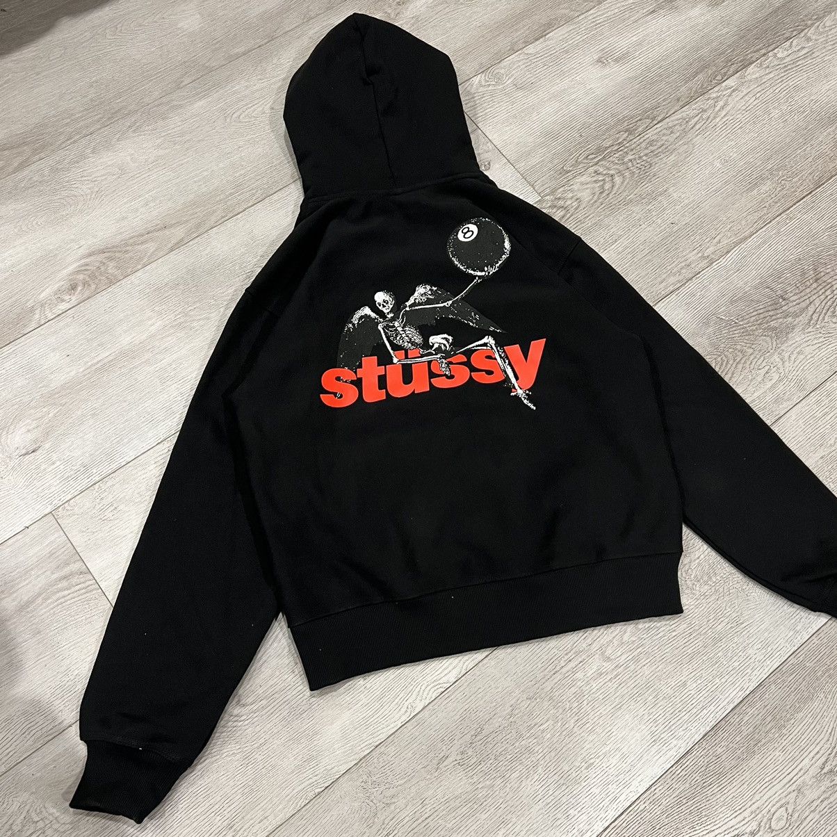 Stussy Stussy 8 Ball Zip-Up Hoodie | Grailed