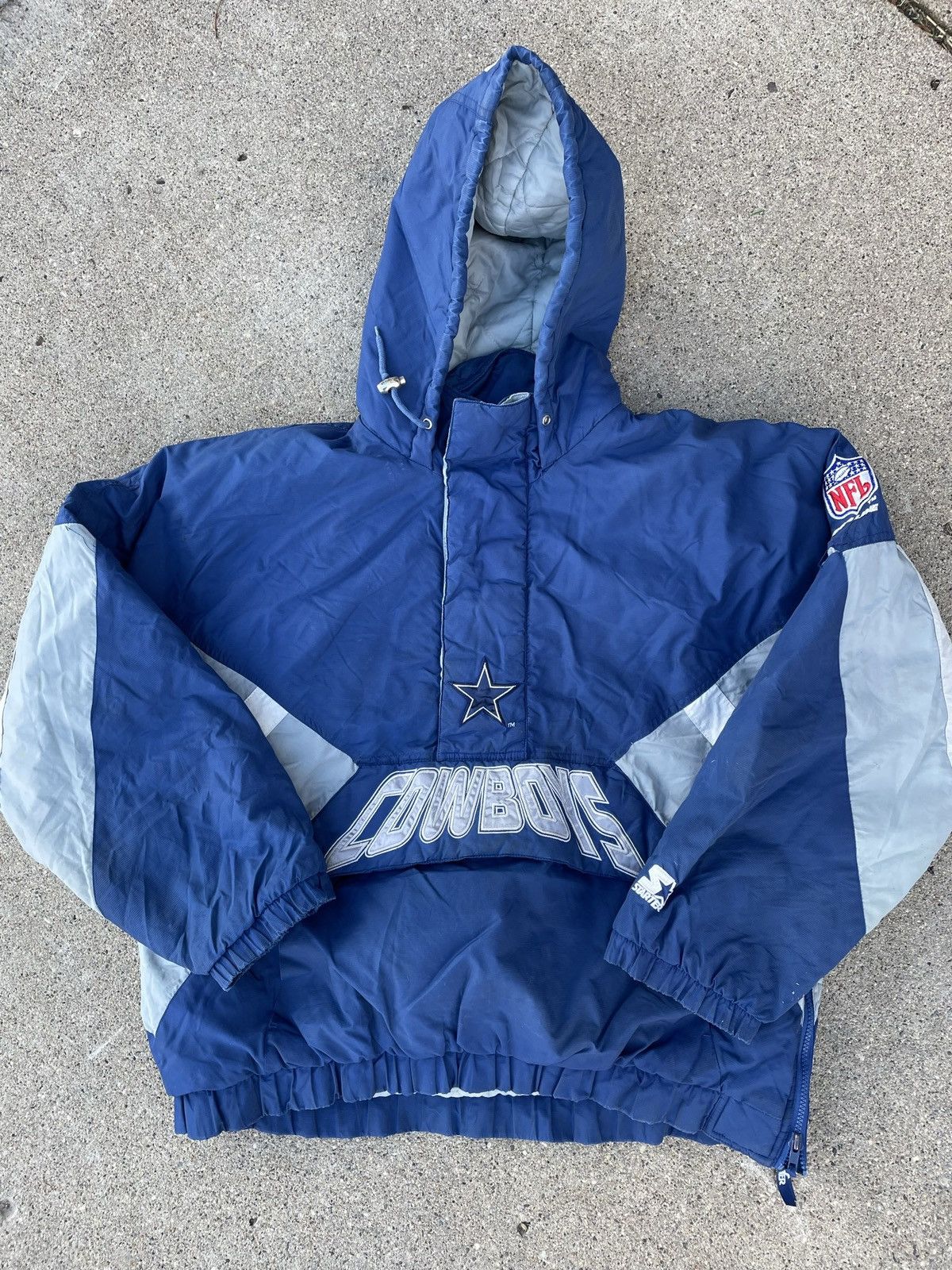 NFL × Starter × Vintage Vintage Dallas Cowboys Puffer Jacket | Grailed