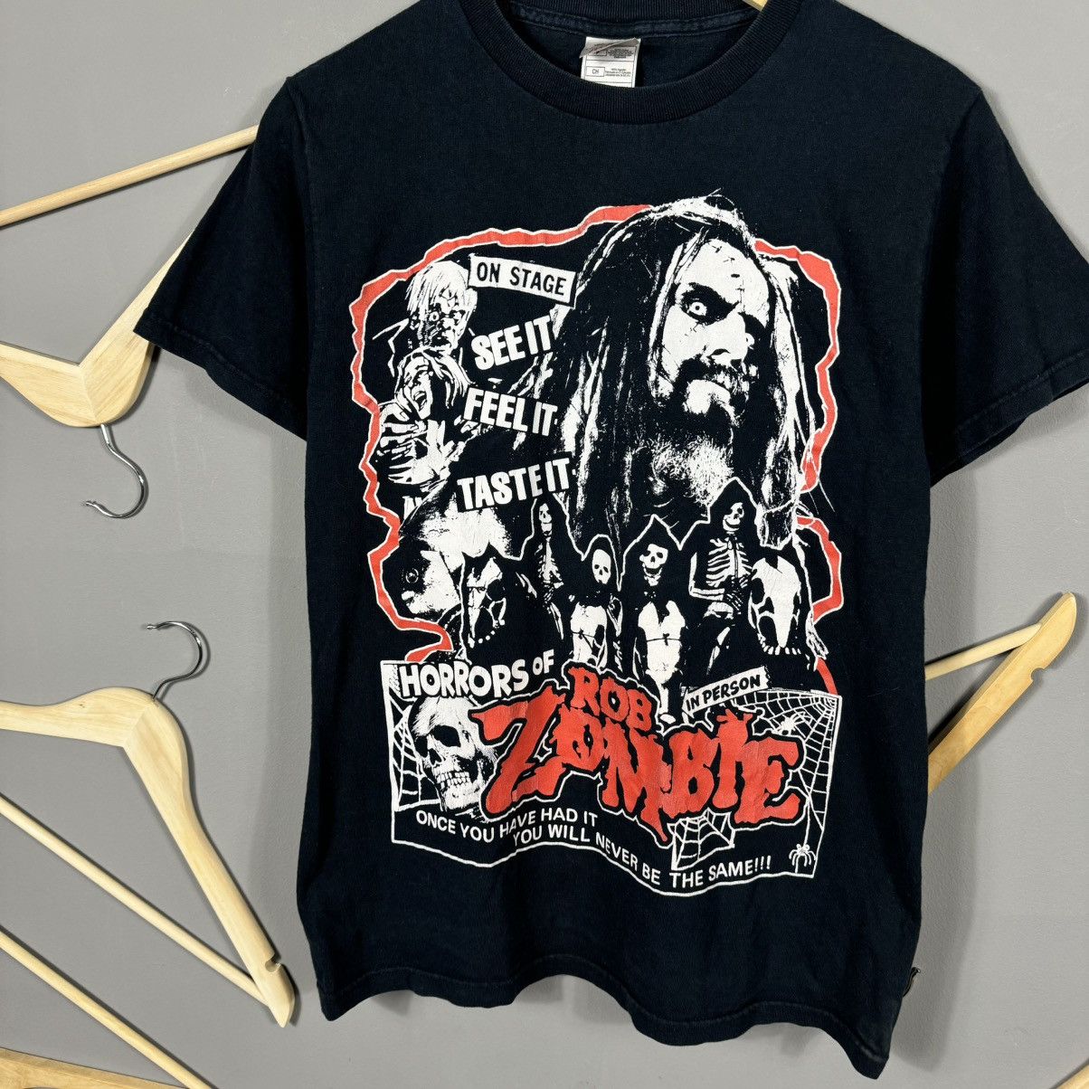 Vintage Rob Zombie Y2K Band T-shirt | Grailed