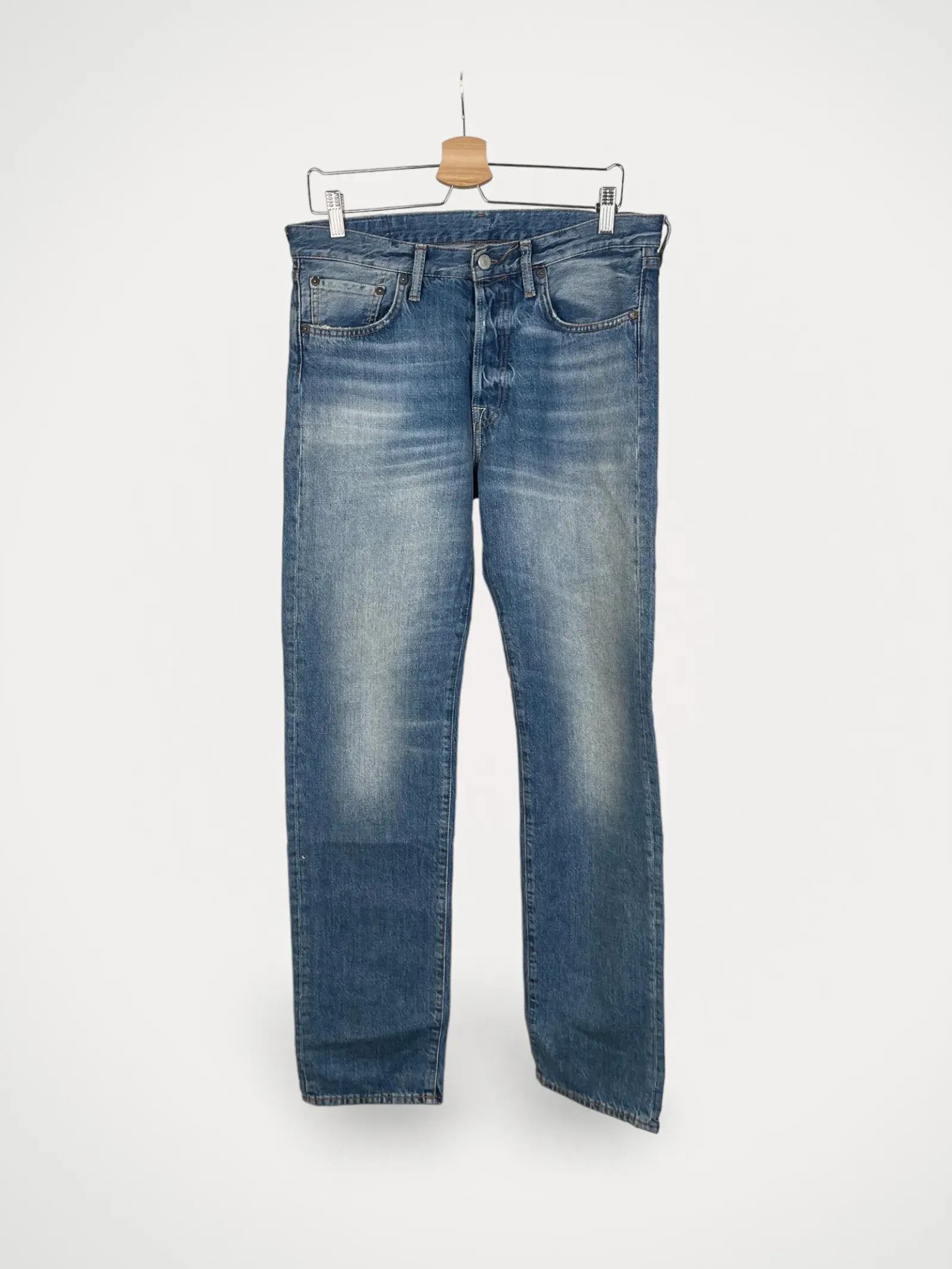 Acne Studios Acne Studios Mid Blue Trash Jeans | Grailed