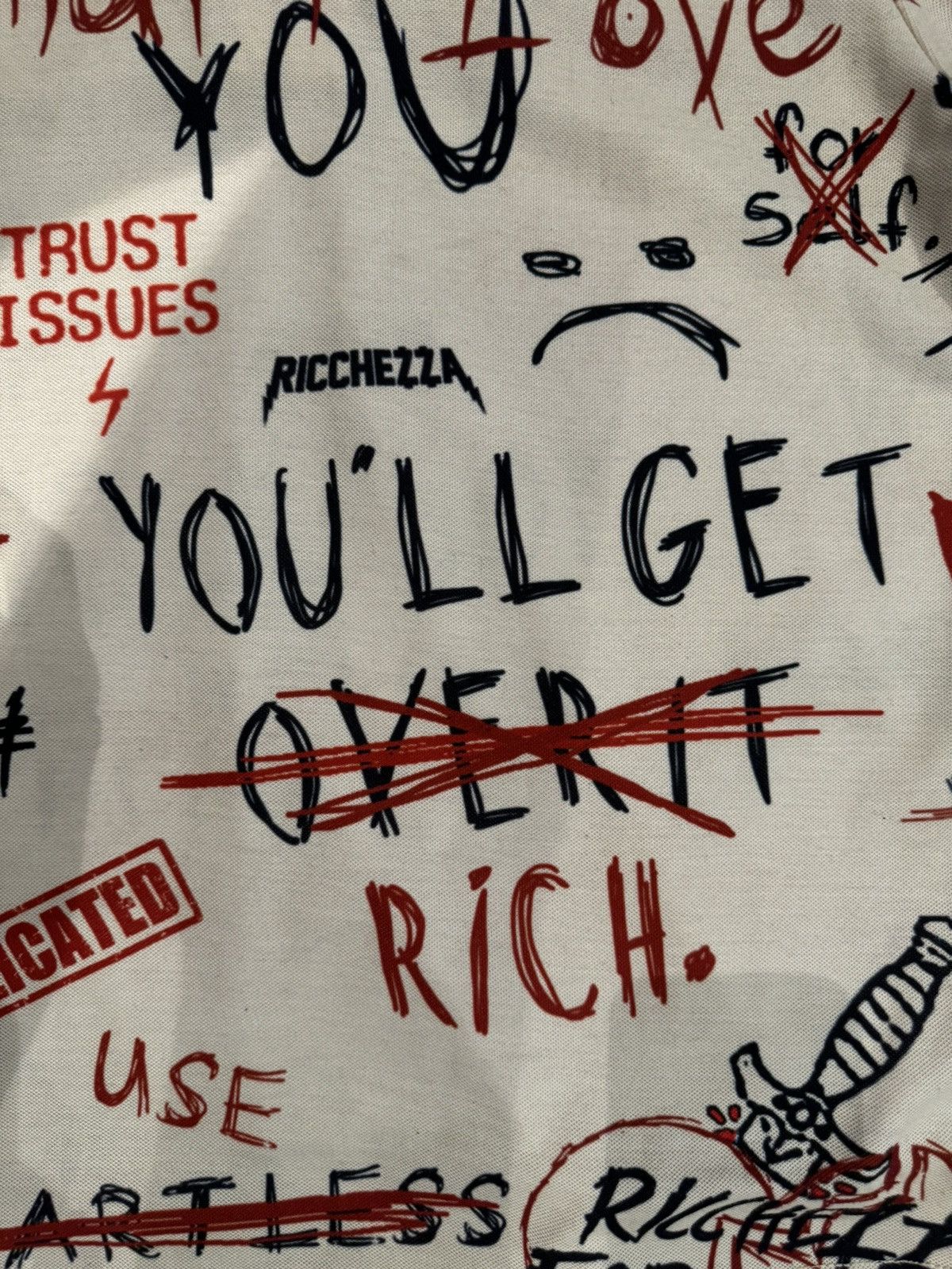 Streetwear Ricchezza Forever - Luv Letter Polo | Grailed